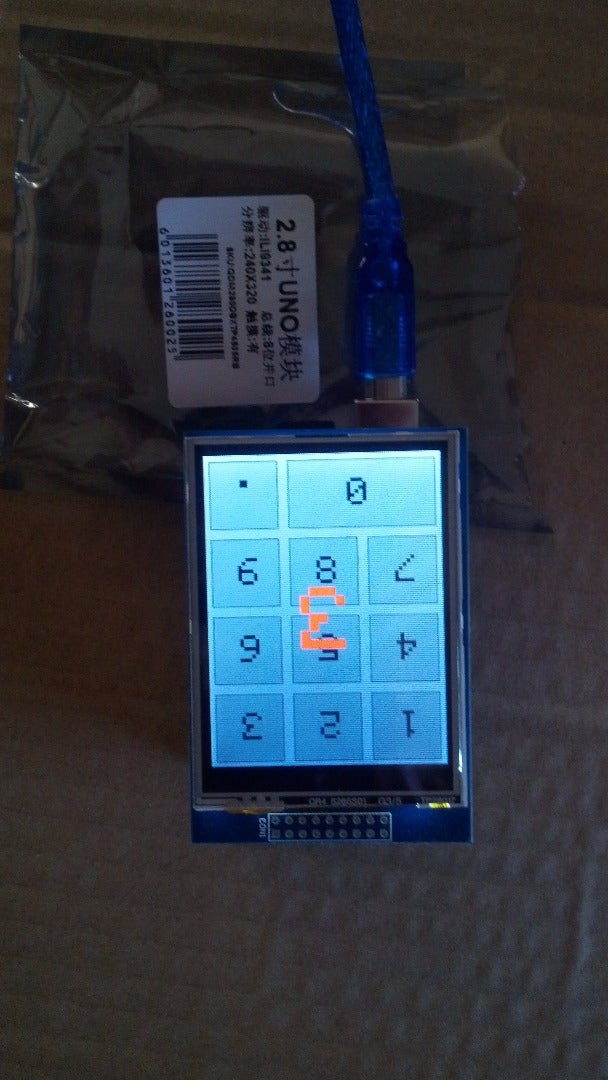 UNO R3 2.8 TFT Touch Screen With SD Card Socket for Arduino Board Module : 7 Steps (with ...