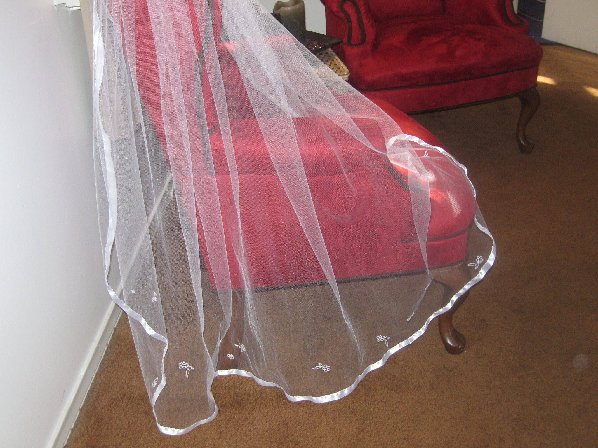 Embroider Your Own Veil : 6 Steps (with Pictures) - Instructables