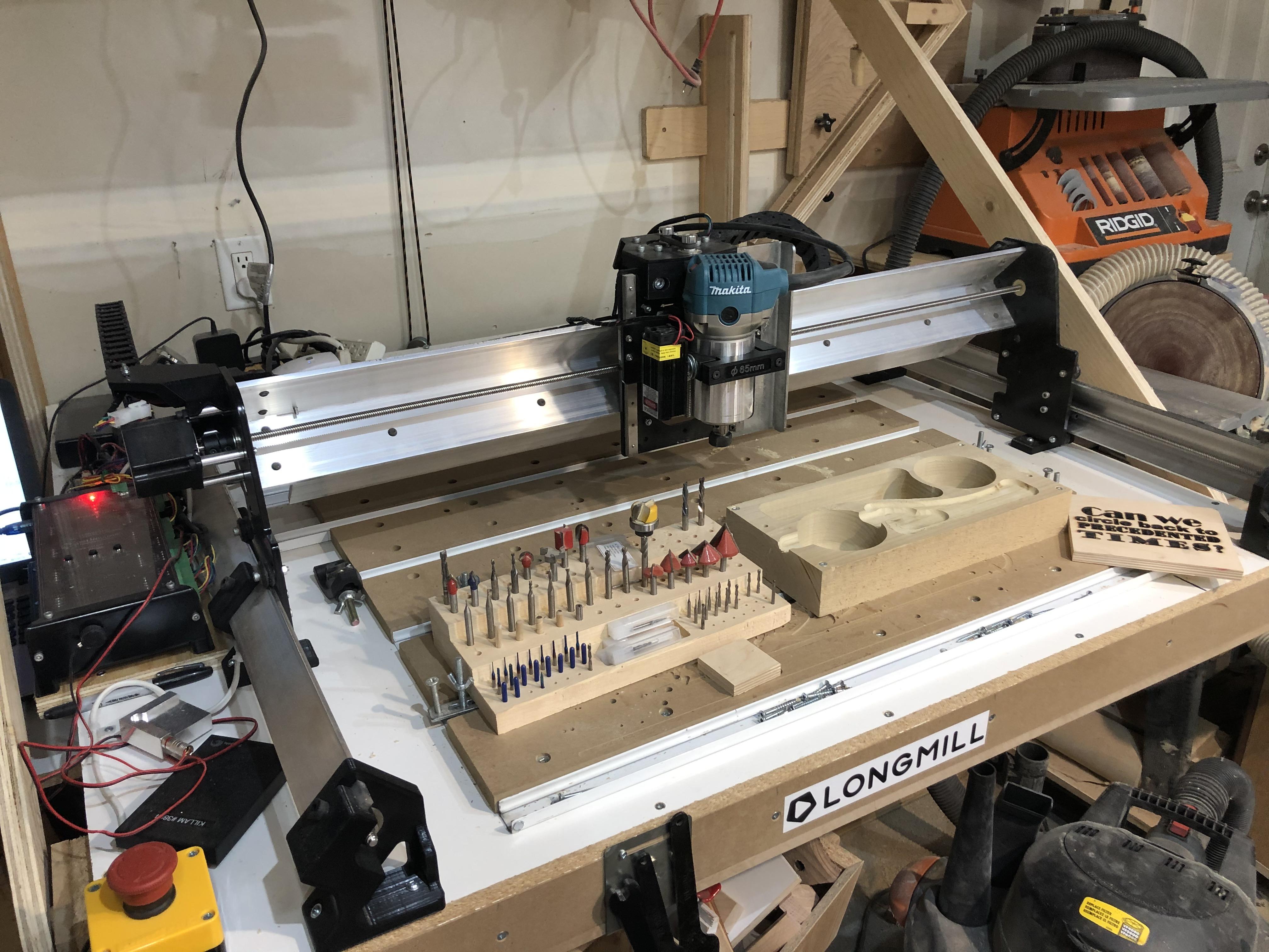 Horizontal/Vertical Convertible CNC Table : 17 Steps (with Pictures ...