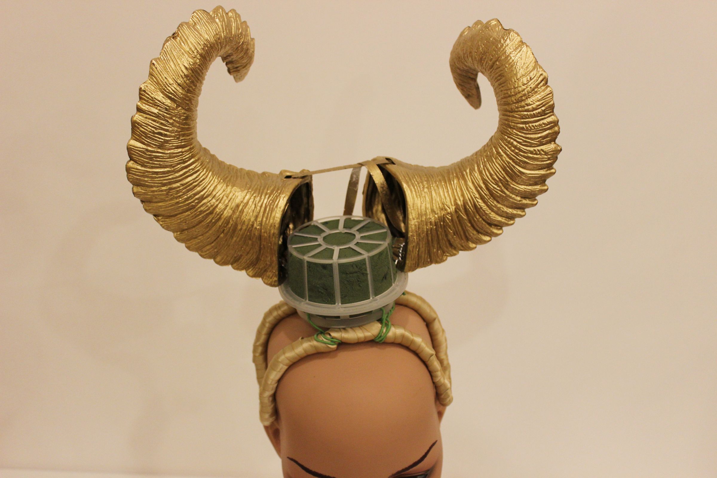 Golden Goddess Horned Headdress : 15 Steps (with Pictures) - Instructables