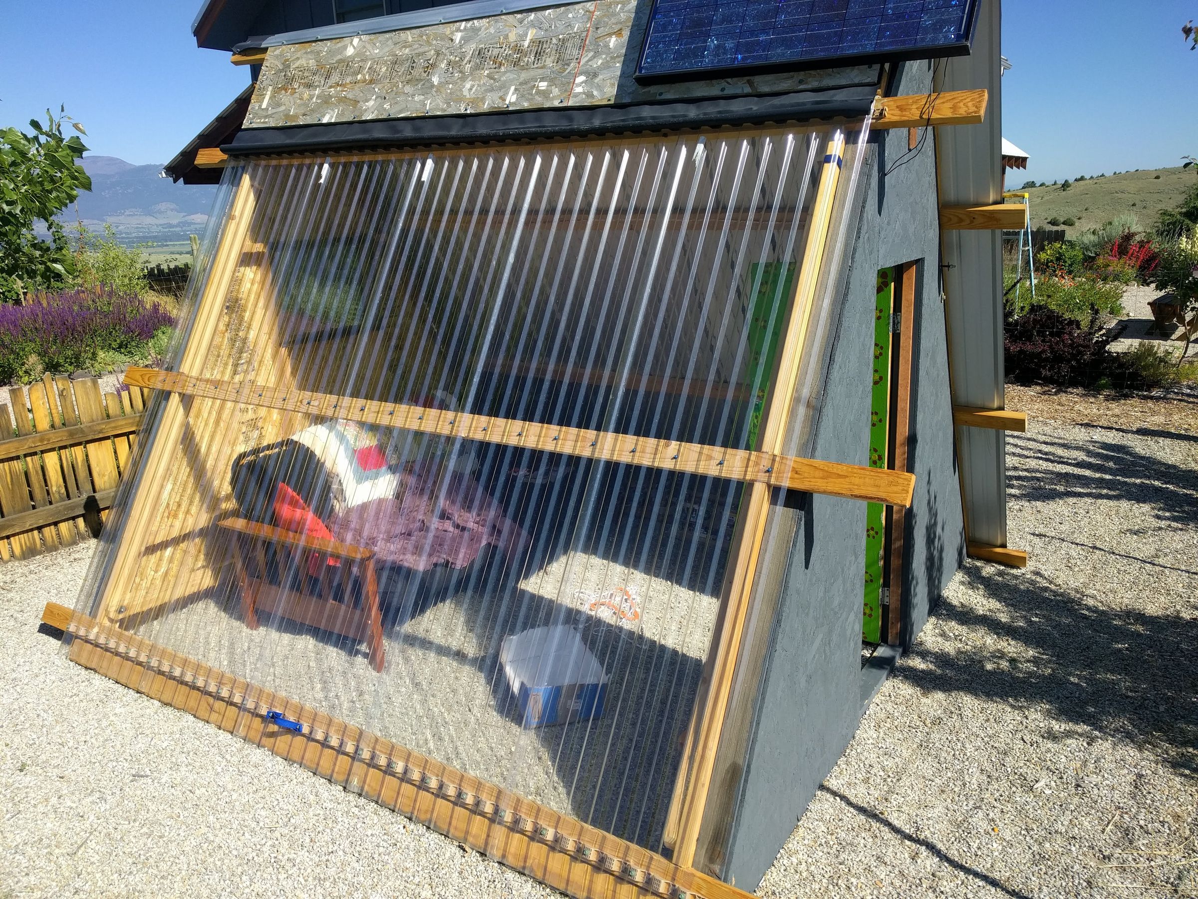 Convertible Backyard A-frame Fort From a Swing Set. : 12 Steps (with ...