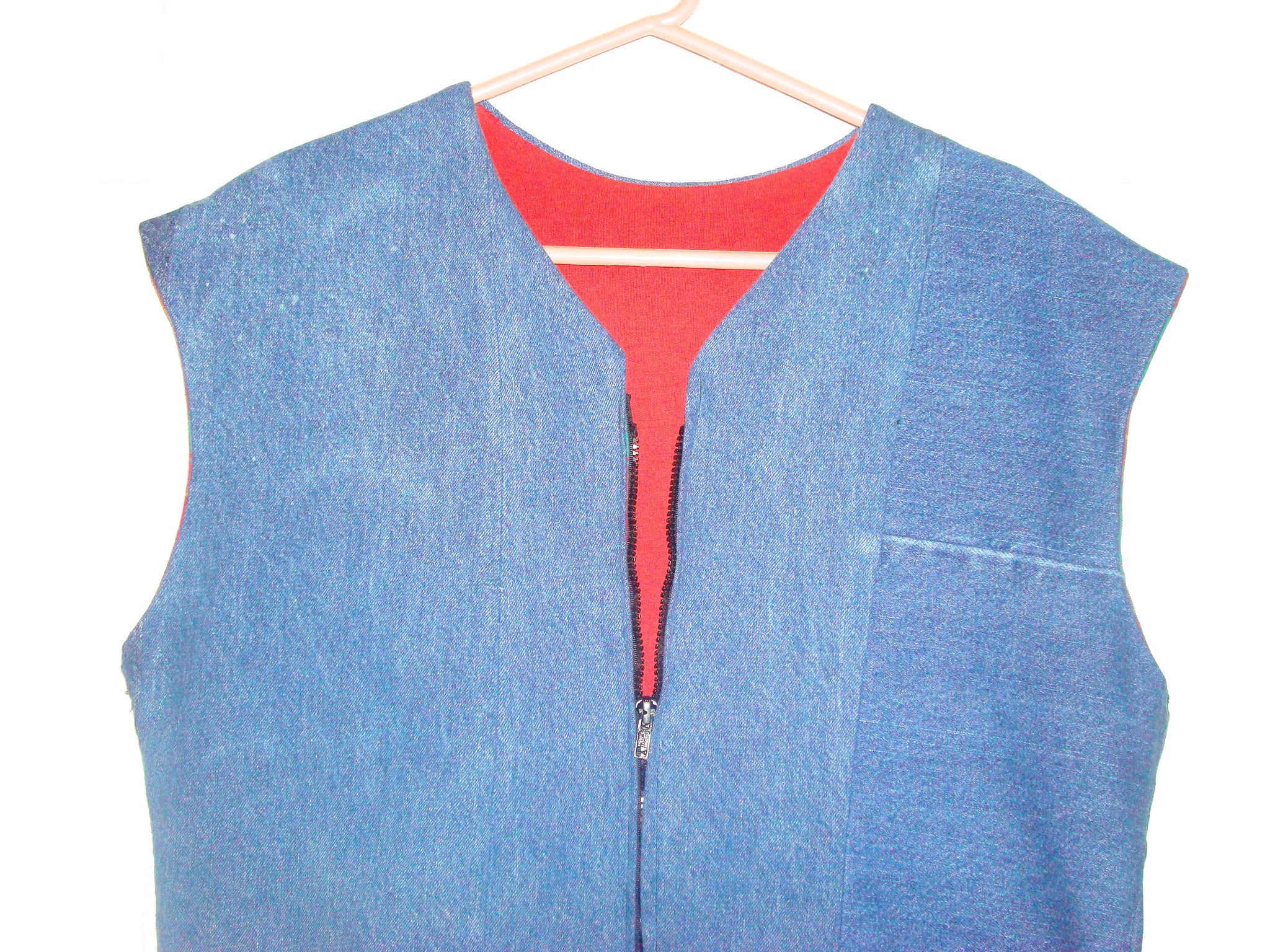 Lined Vest From Old Clothing : 10 Steps (with Pictures) - Instructables