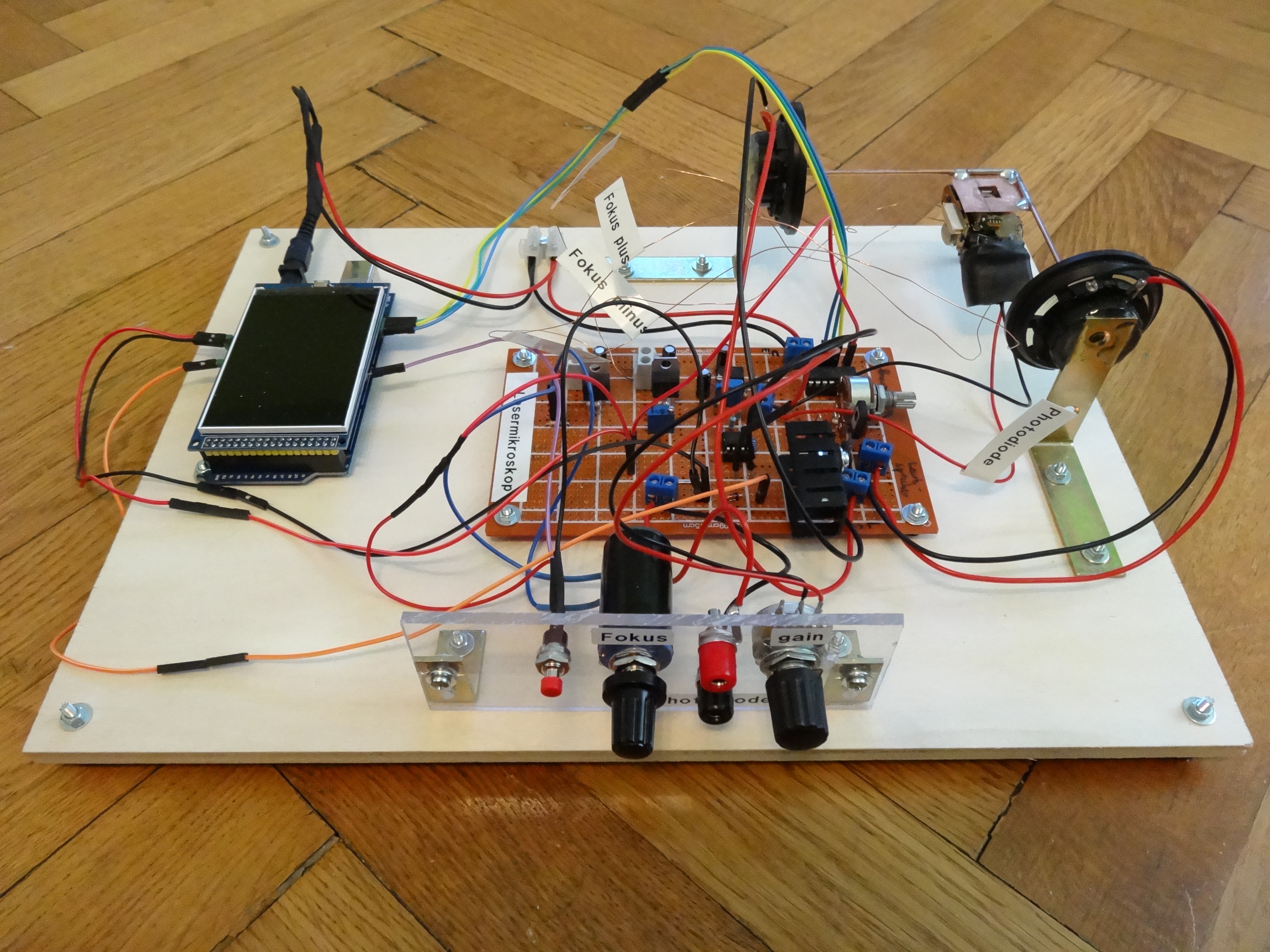 Scanning Laser Microscope With Arduino : 7 Steps (with Pictures ...
