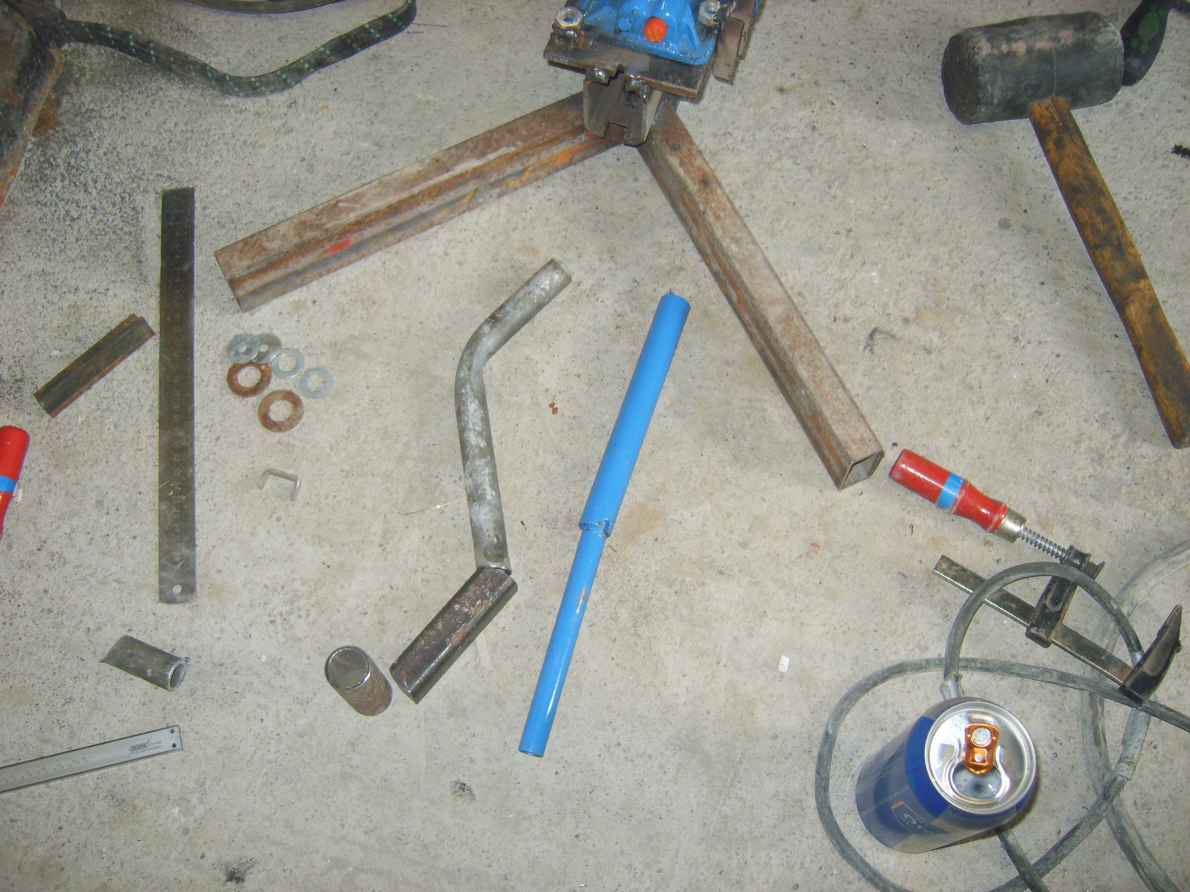 Foot Operated Log Splitter : 8 Steps (with Pictures) - Instructables