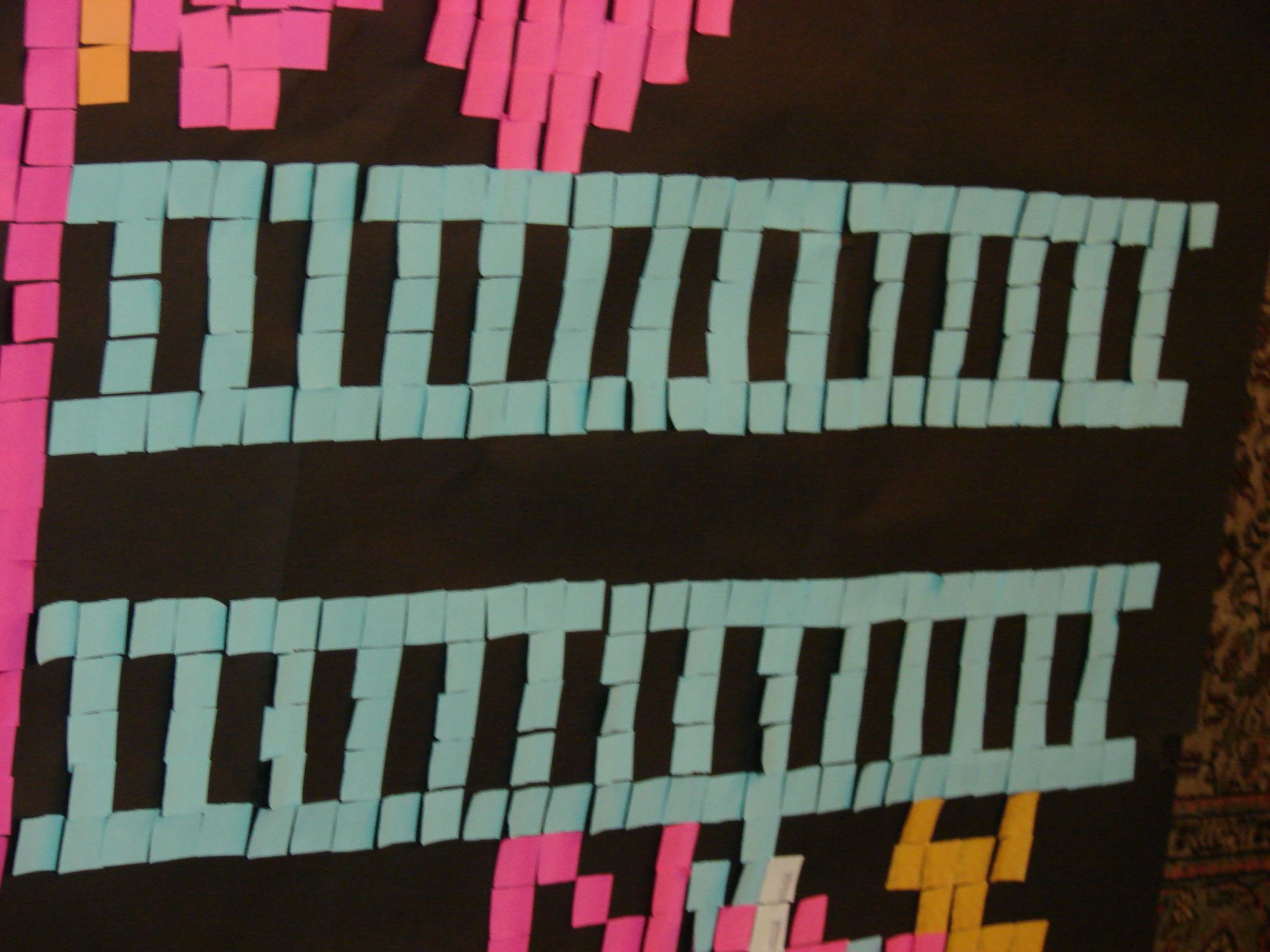 Donkey Kong Sticky Note Mosaic : 3 Steps - Instructables