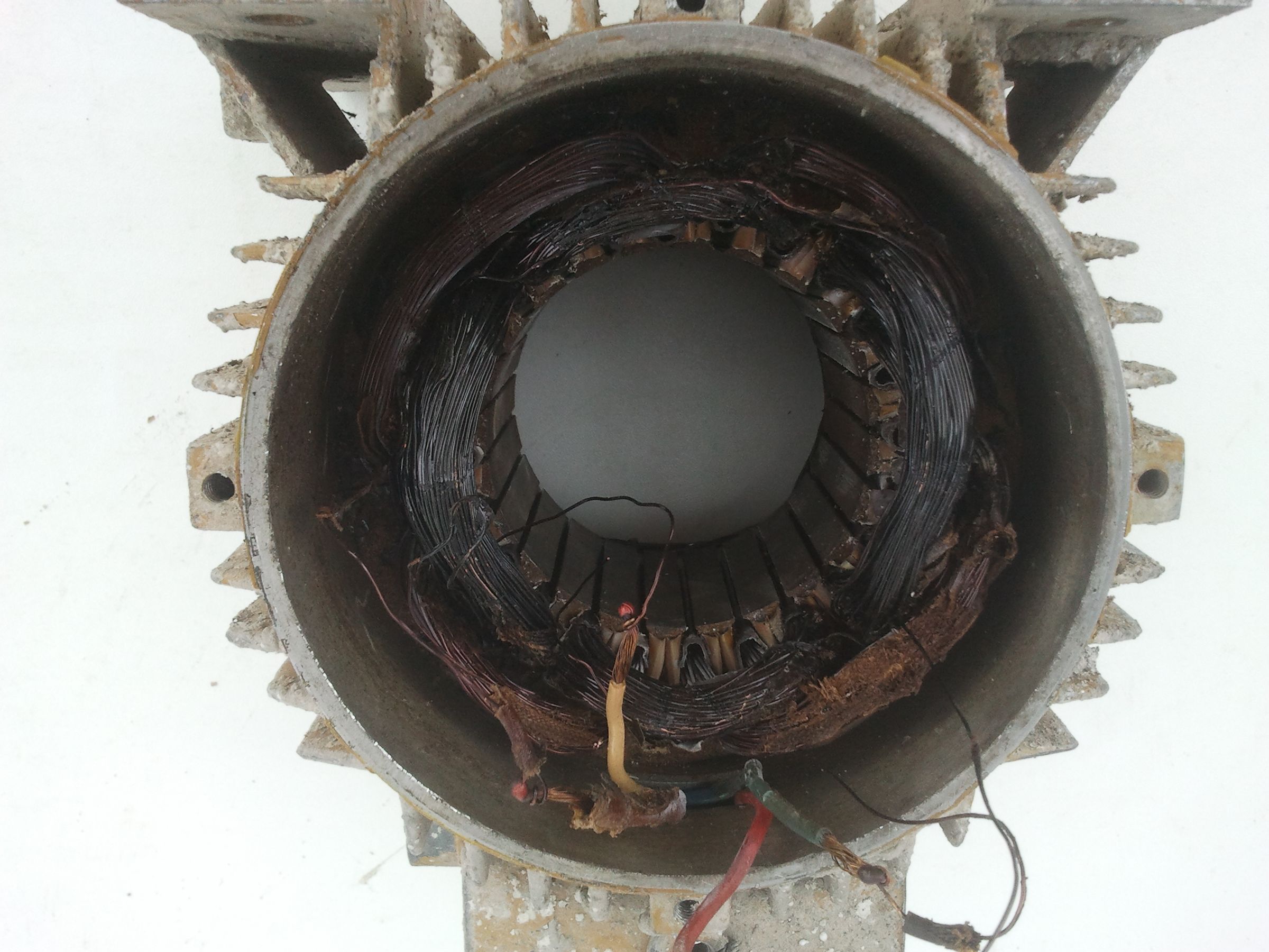 Rewinding and Renovation of the Electric Motor : 45 Steps (with ...