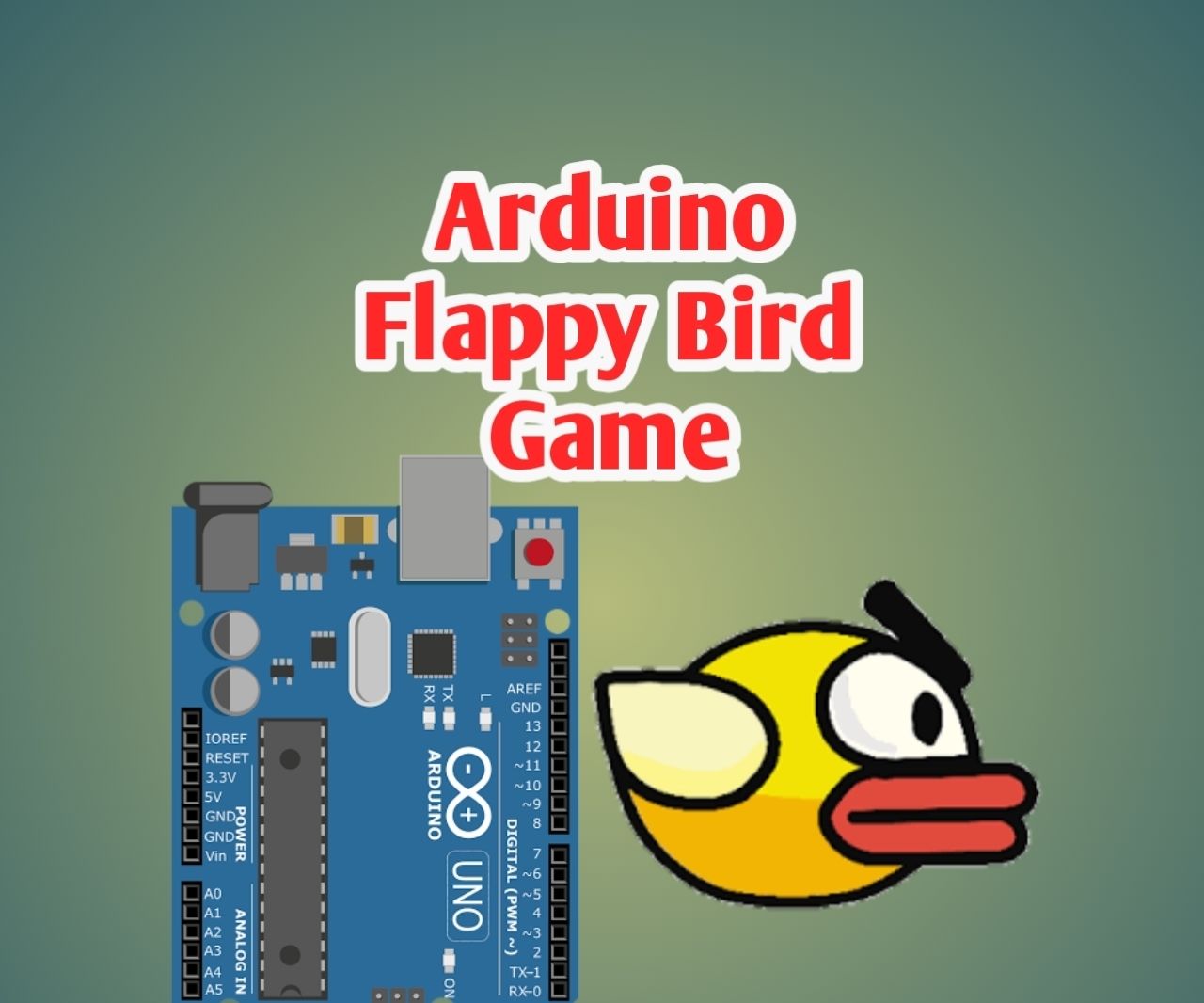 Arduino Flappy Bird Game With 24 3 Steps Instructables