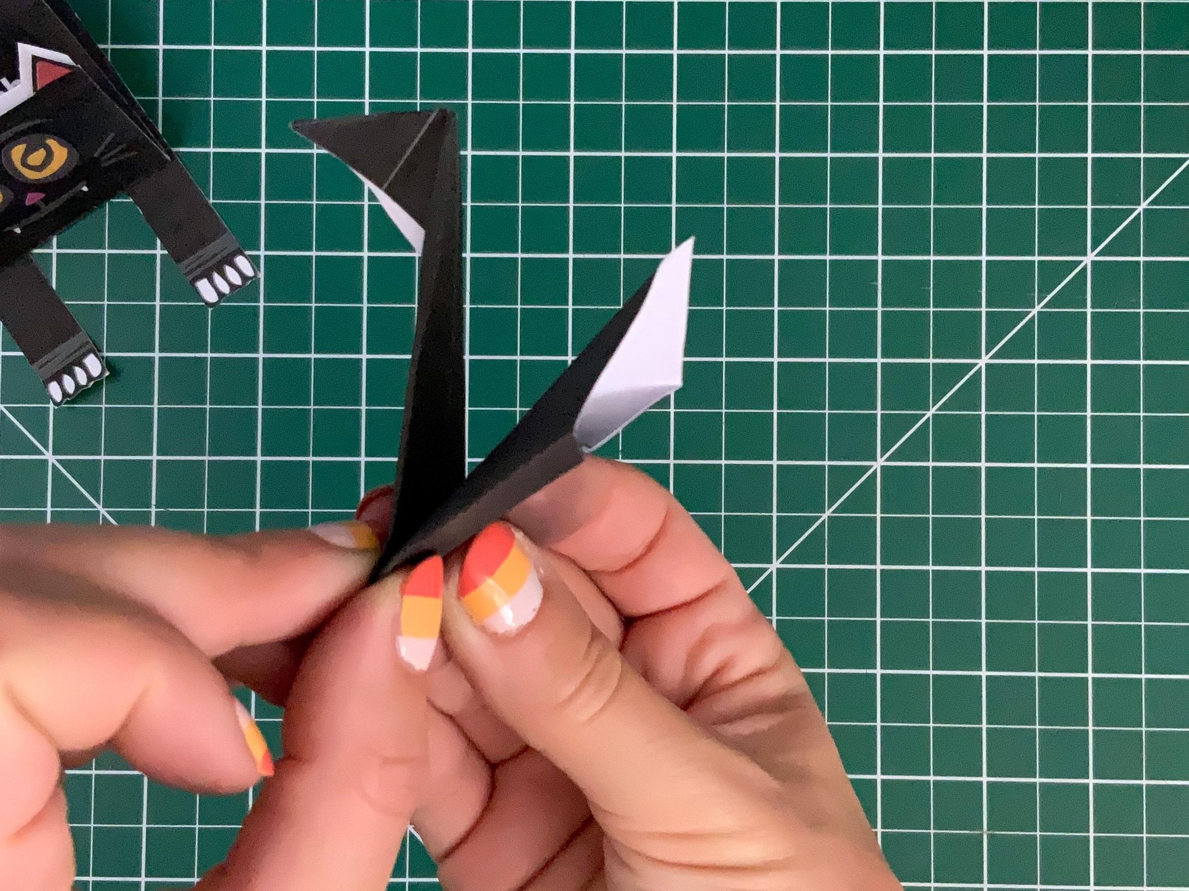 Free Halloween Black Cat-A-Pult Papercraft : 8 Steps (with Pictures ...