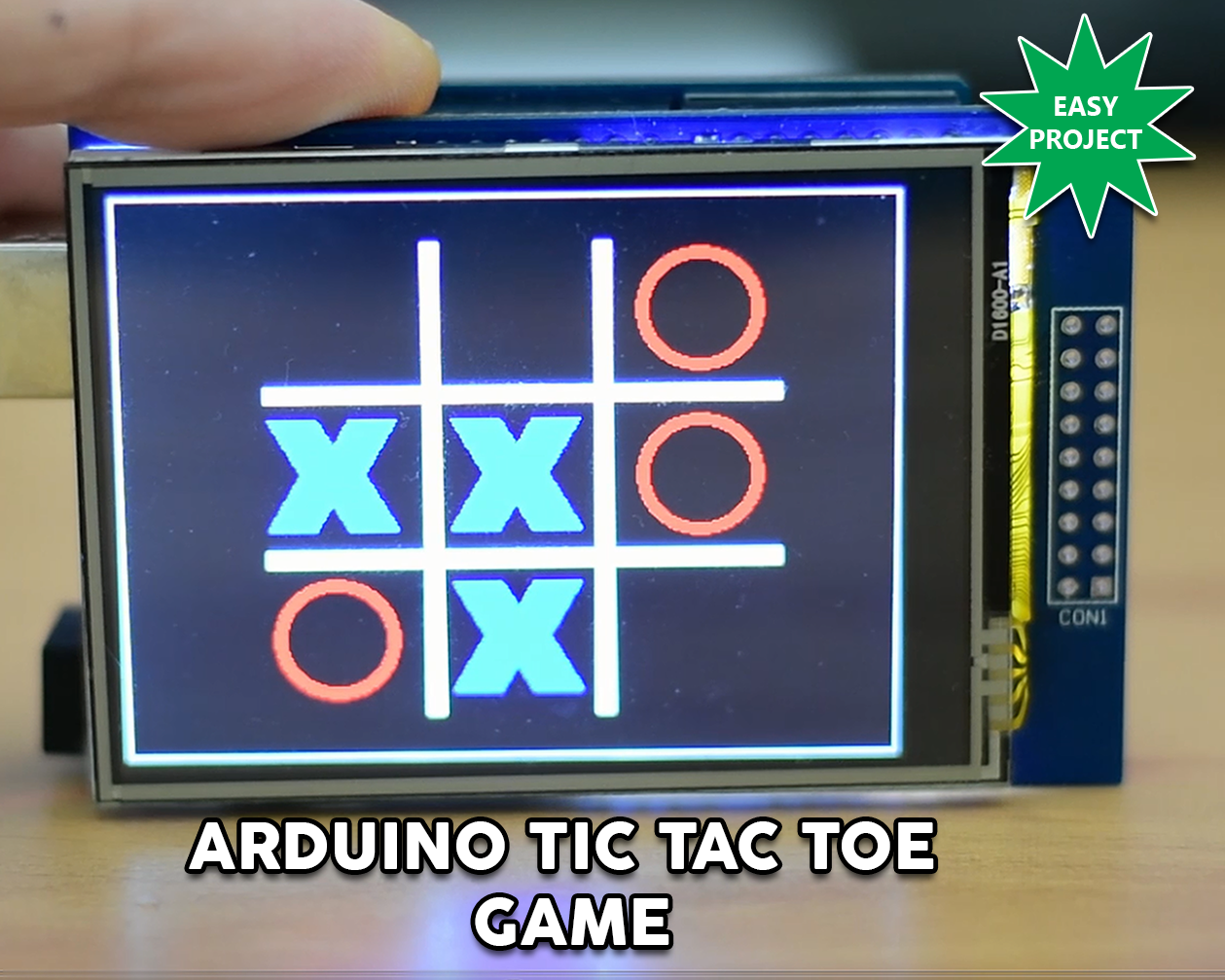 Arduino Touch Tic Tac Toe Game : 6 Steps (with Pictures) - Instructables
