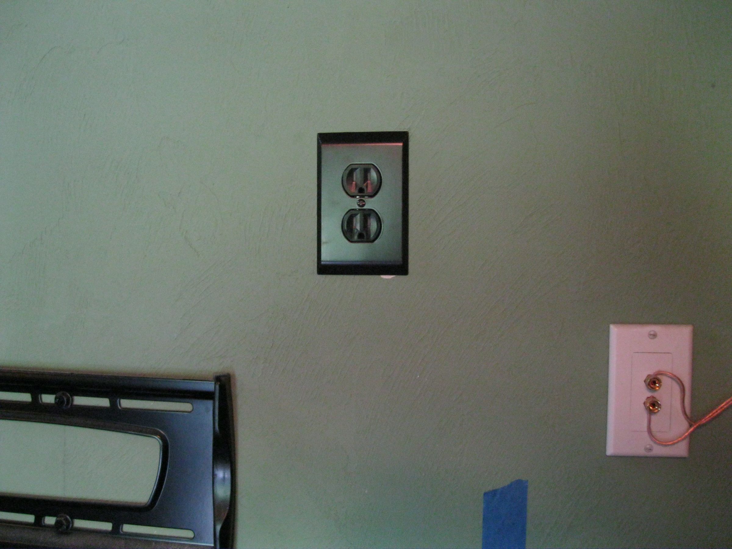 Hiding Power Cable and HDMI Cable for Wall-mounted TV : 6 Steps (with ...