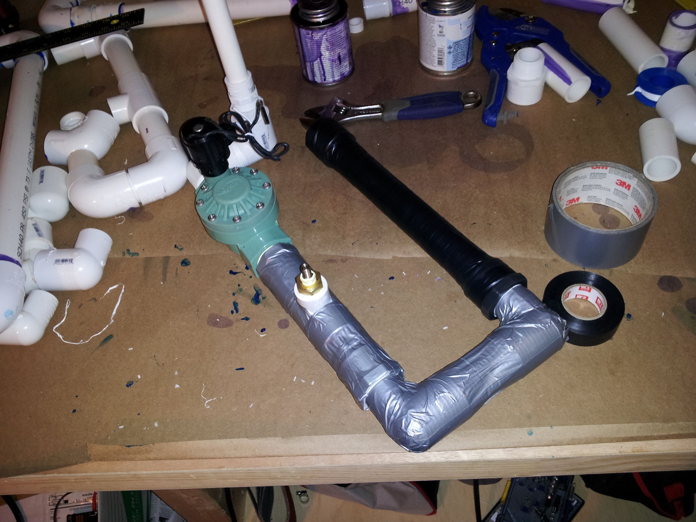 Compressed Air Rocket Launcher : 9 Steps - Instructables