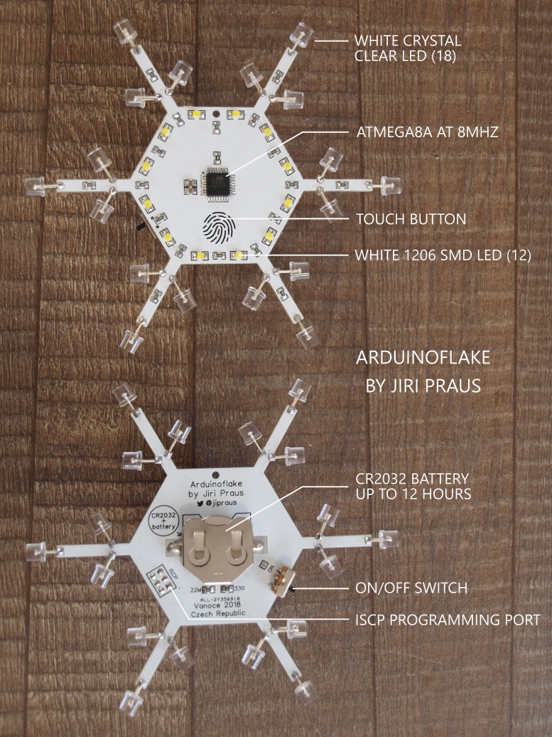 Arduinoflake - PCB Version : 8 Steps (with Pictures) - Instructables