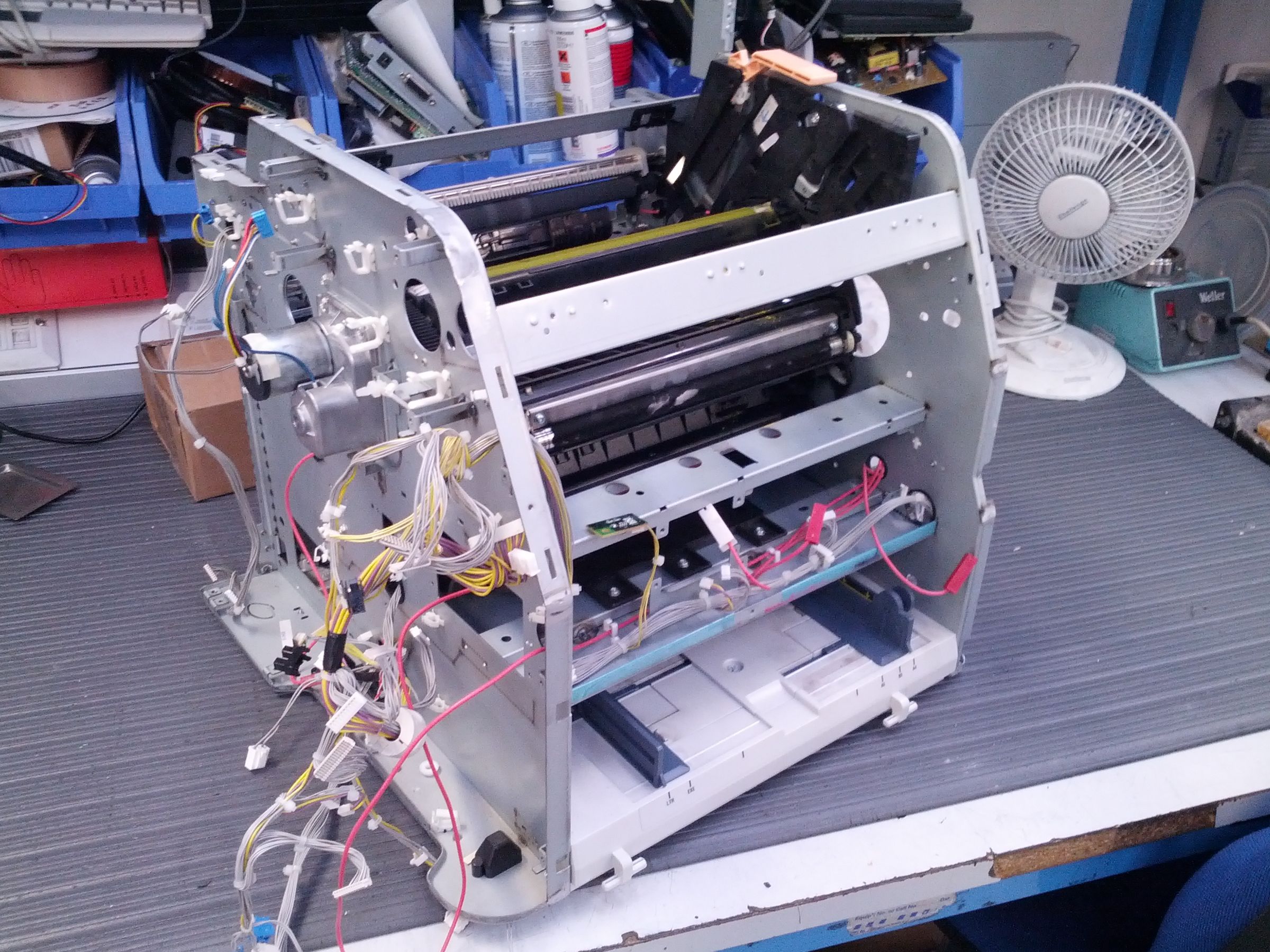 Harvesting Parts From a Laser Printer : 10 Steps (with Pictures ...