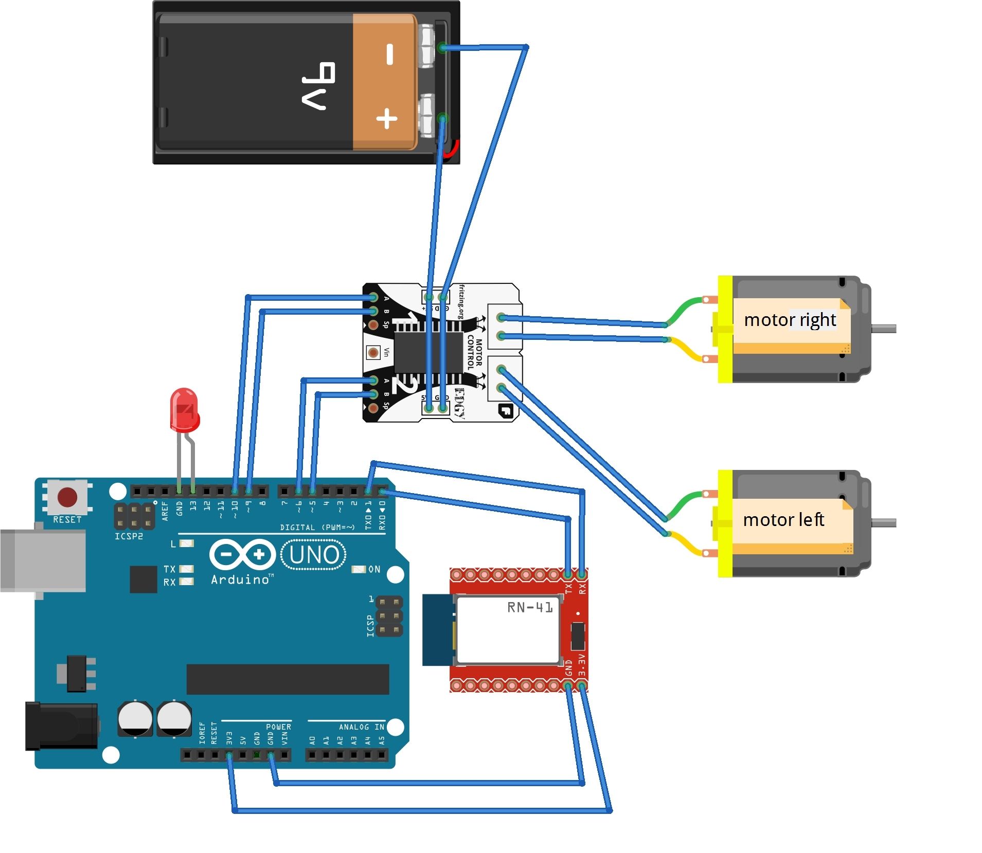 CUSTOM BUILD 4WD BLUETOOTH RC ROBOT USING PVC : 5 Steps (with Pictures ...