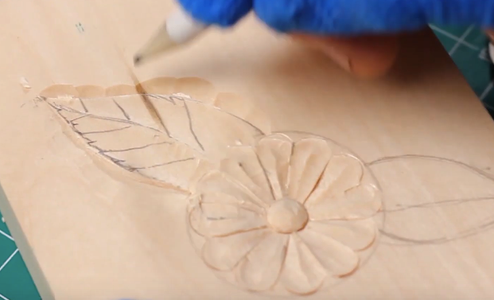 Carving Flower Out of Wood? Whittling Project for Beginners : 7 Steps ...