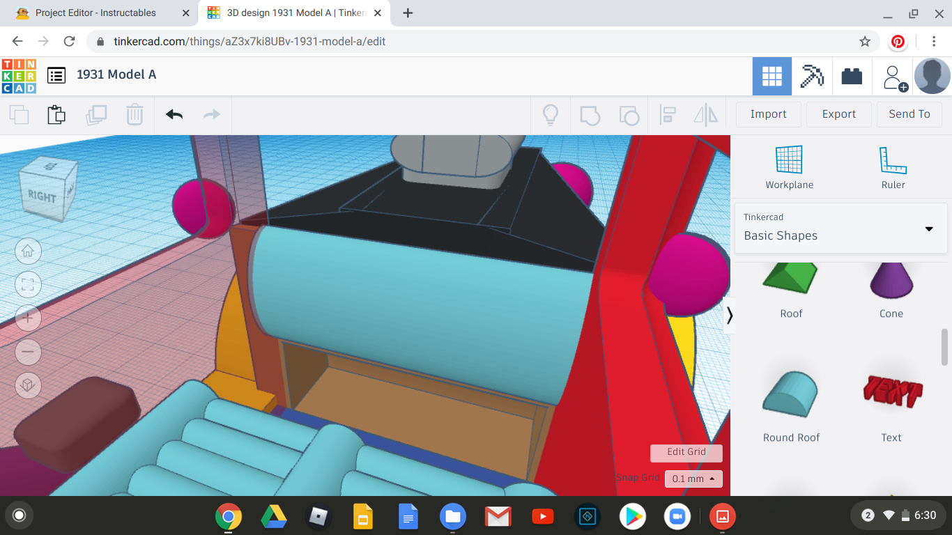 How to Make a Model a and Scene Using Tinkercad : 33 Steps (with ...