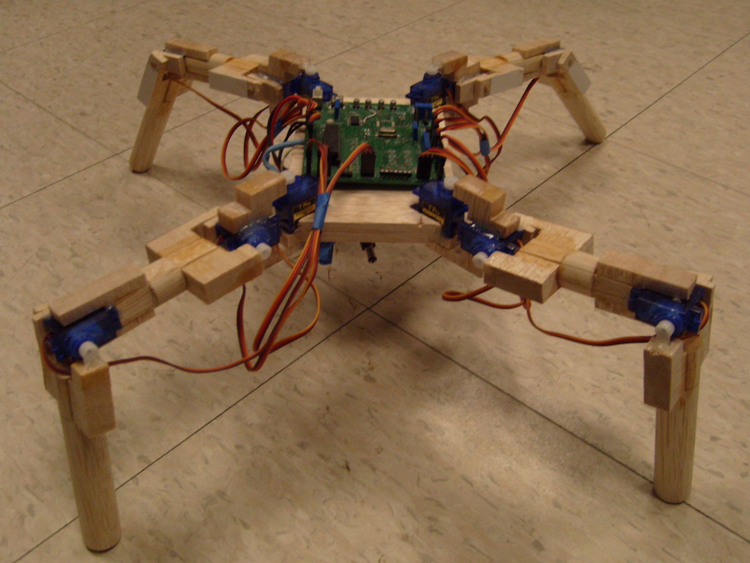 Arduino Based Four Legged Robot : 6 Steps (with Pictures) - Instructables