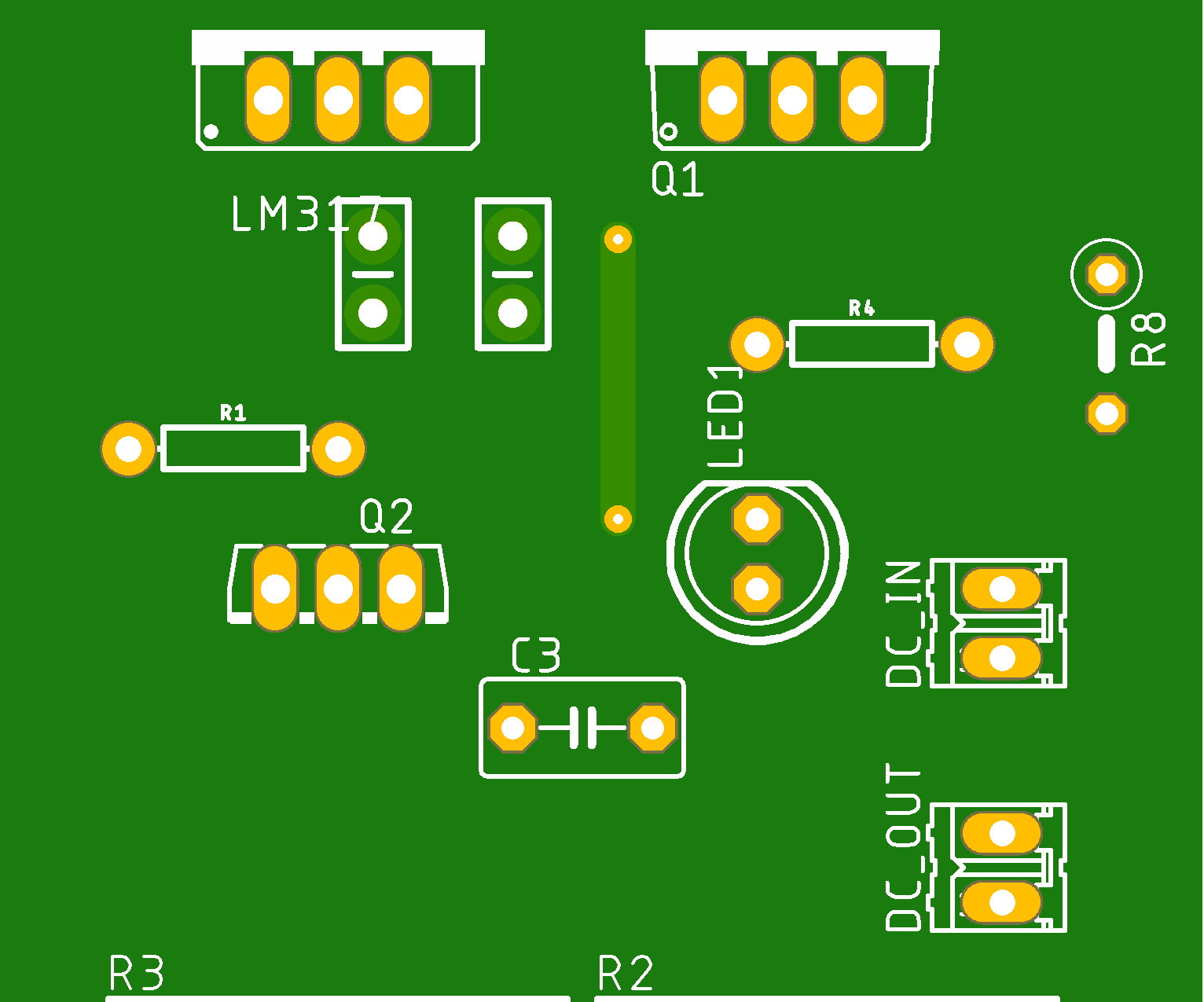 Variable Power Supply Using LM317 (PCB Layout) : 3 Steps - Instructables