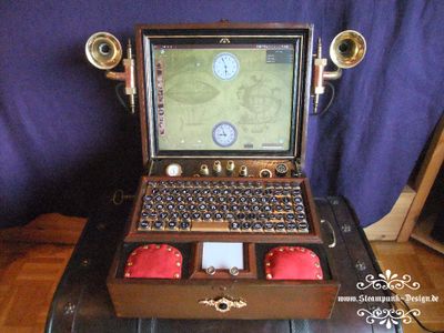 Steampunk Laptop : 9 Steps (with Pictures) - Instructables