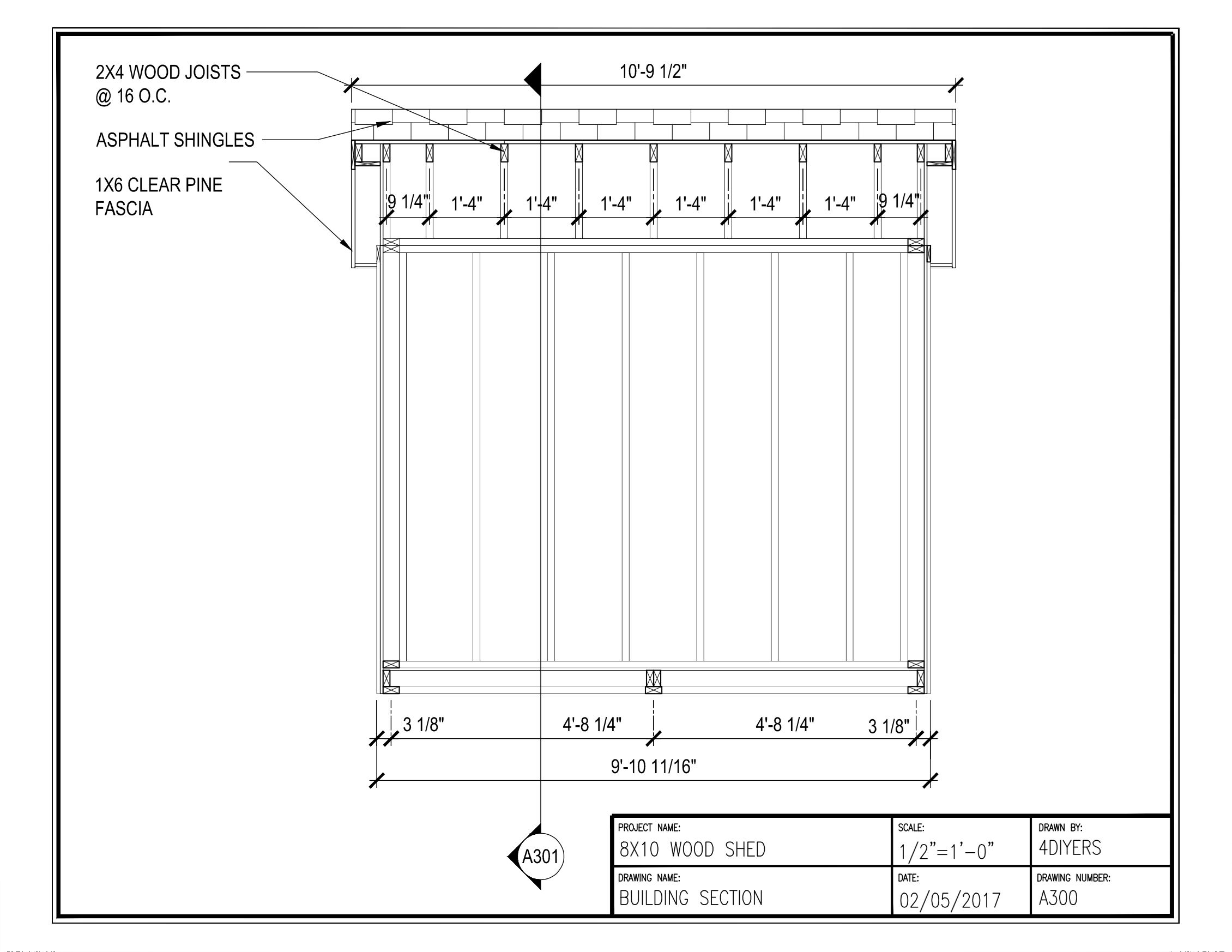 8x10 Shed Plans (Free) - Instructables