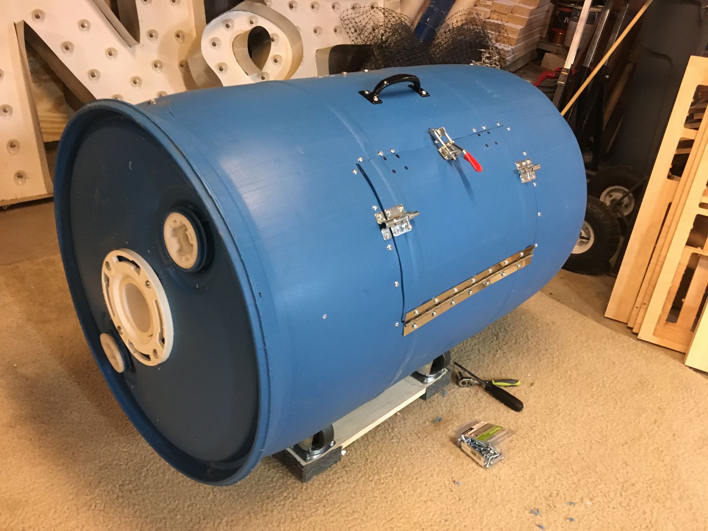 Solar Powered Compost Drum System : 9 Steps (with Pictures) - Instructables
