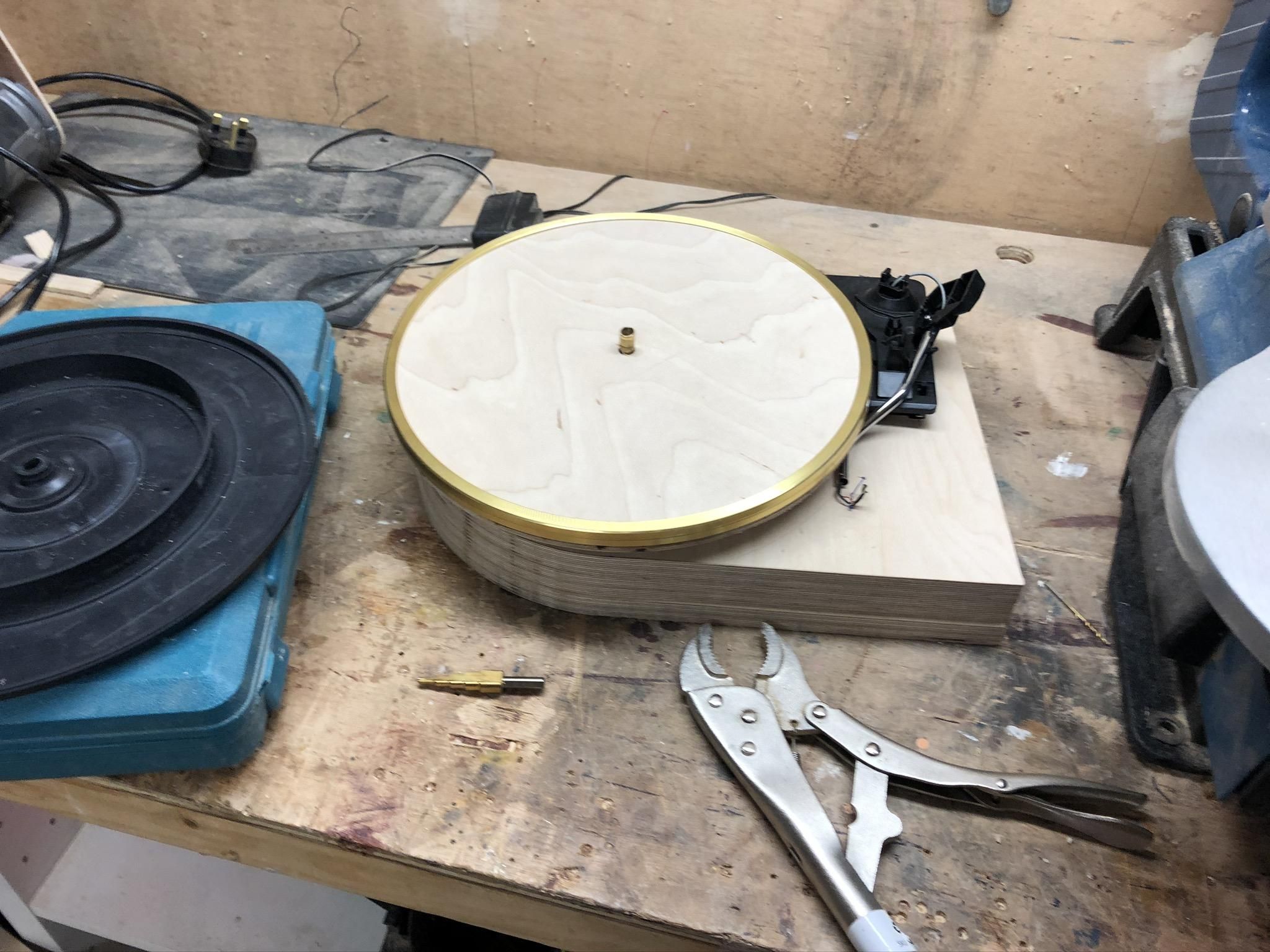 Economy Plywood Turntable : 5 Steps (with Pictures) - Instructables