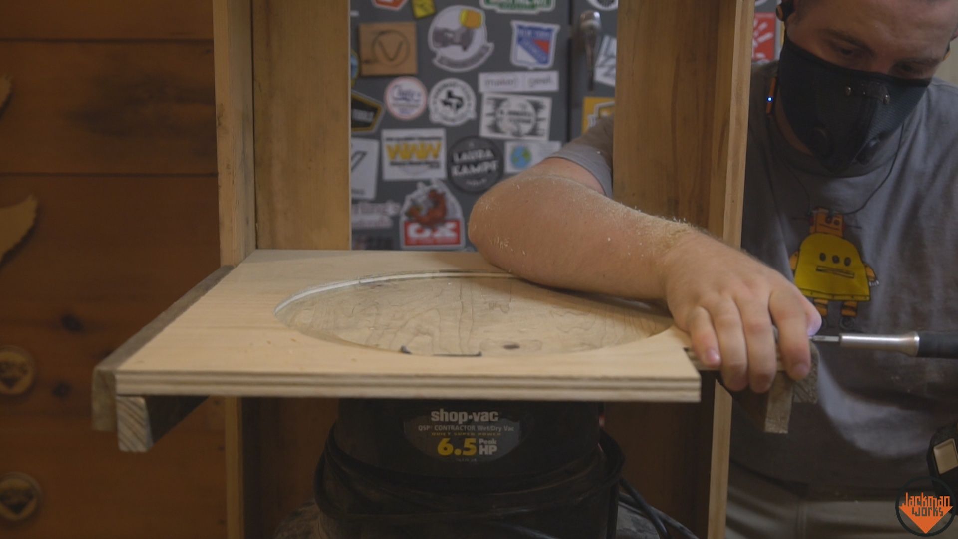 Space Saving Shop-Vac Dust Collector Cart : 11 Steps (with Pictures ...