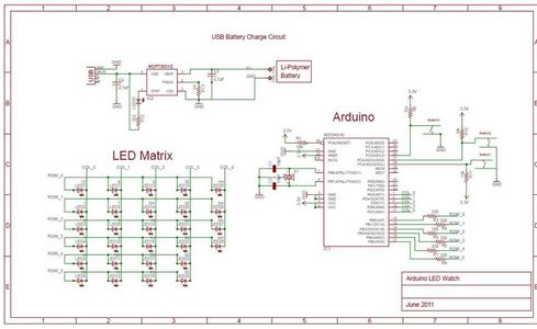 Arduino LED Watch : 13 Steps (with Pictures) - Instructables