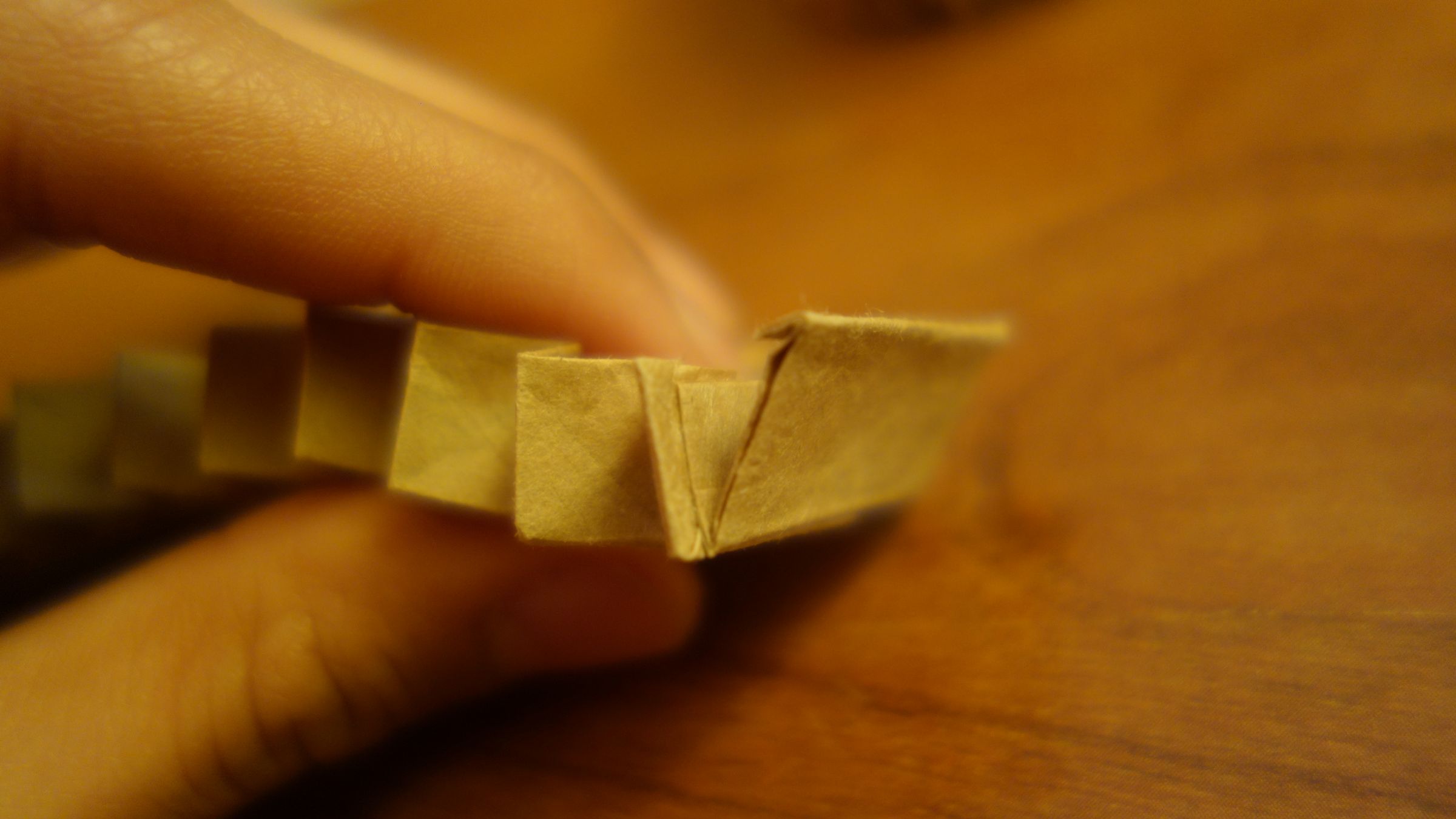 Expanding/collapsing Origami Bracelet : 12 Steps (with Pictures ...