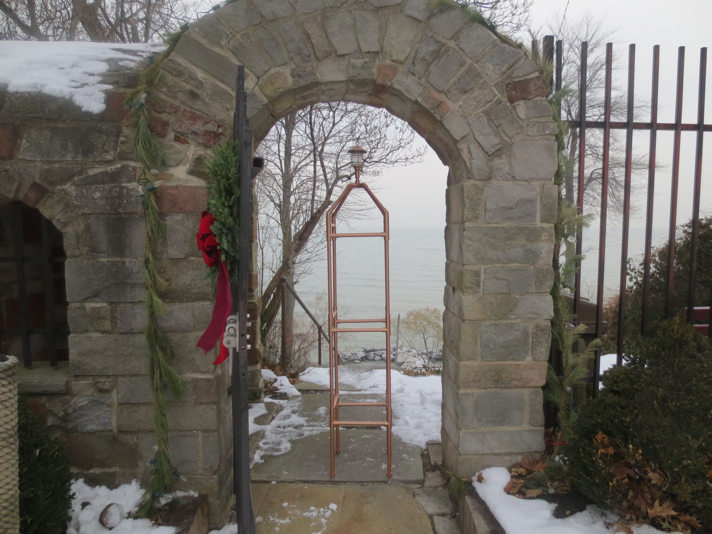 PVC Rose Arbor With a Copper Color : 9 Steps (with Pictures ...