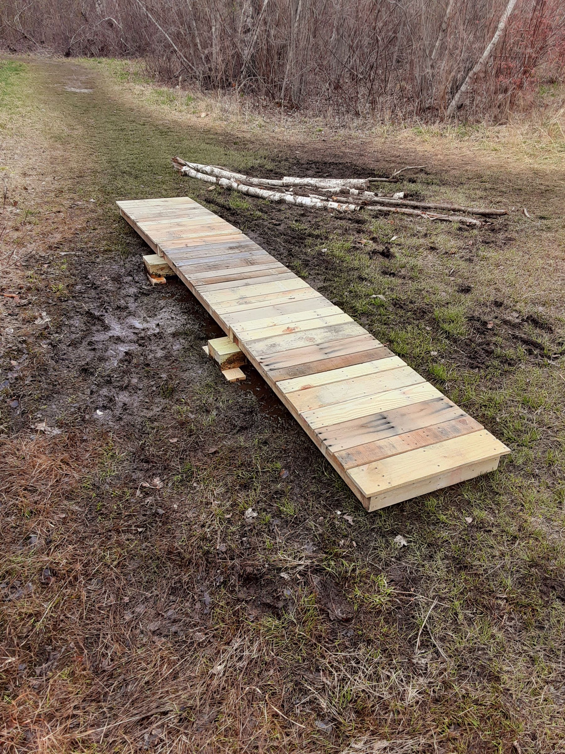 Upcycled Nature Board Walk : 6 Steps (with Pictures) - Instructables