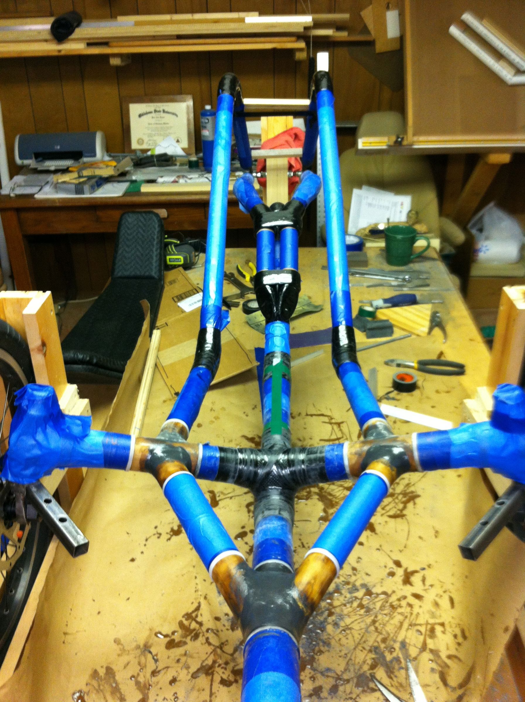 Building a Recumbent Bamboo Trike Frame : 23 Steps (with Pictures ...