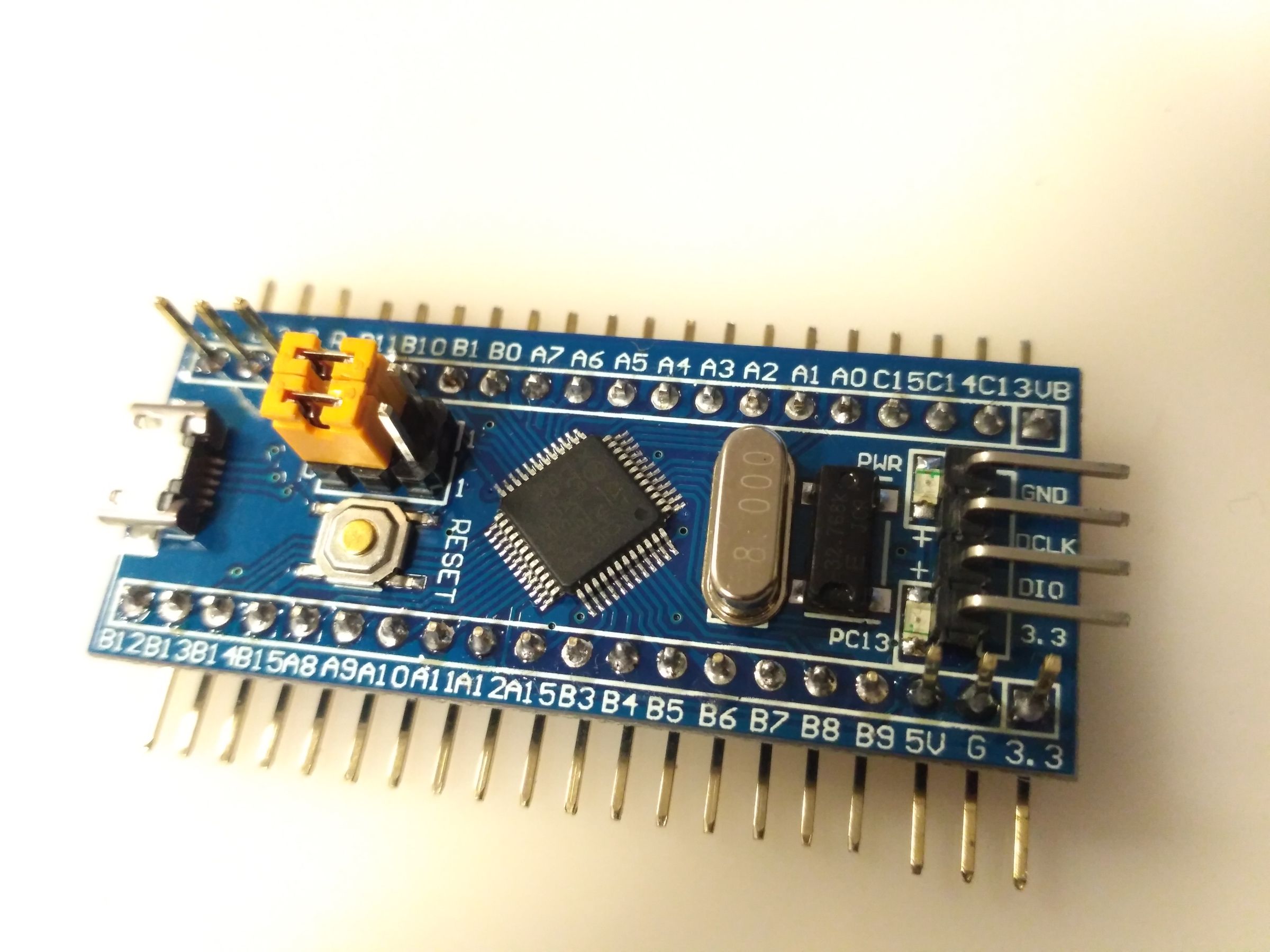 STM32F103C8X Minimal Development Board + ST Link V2 + STM Workbench : 9 ...