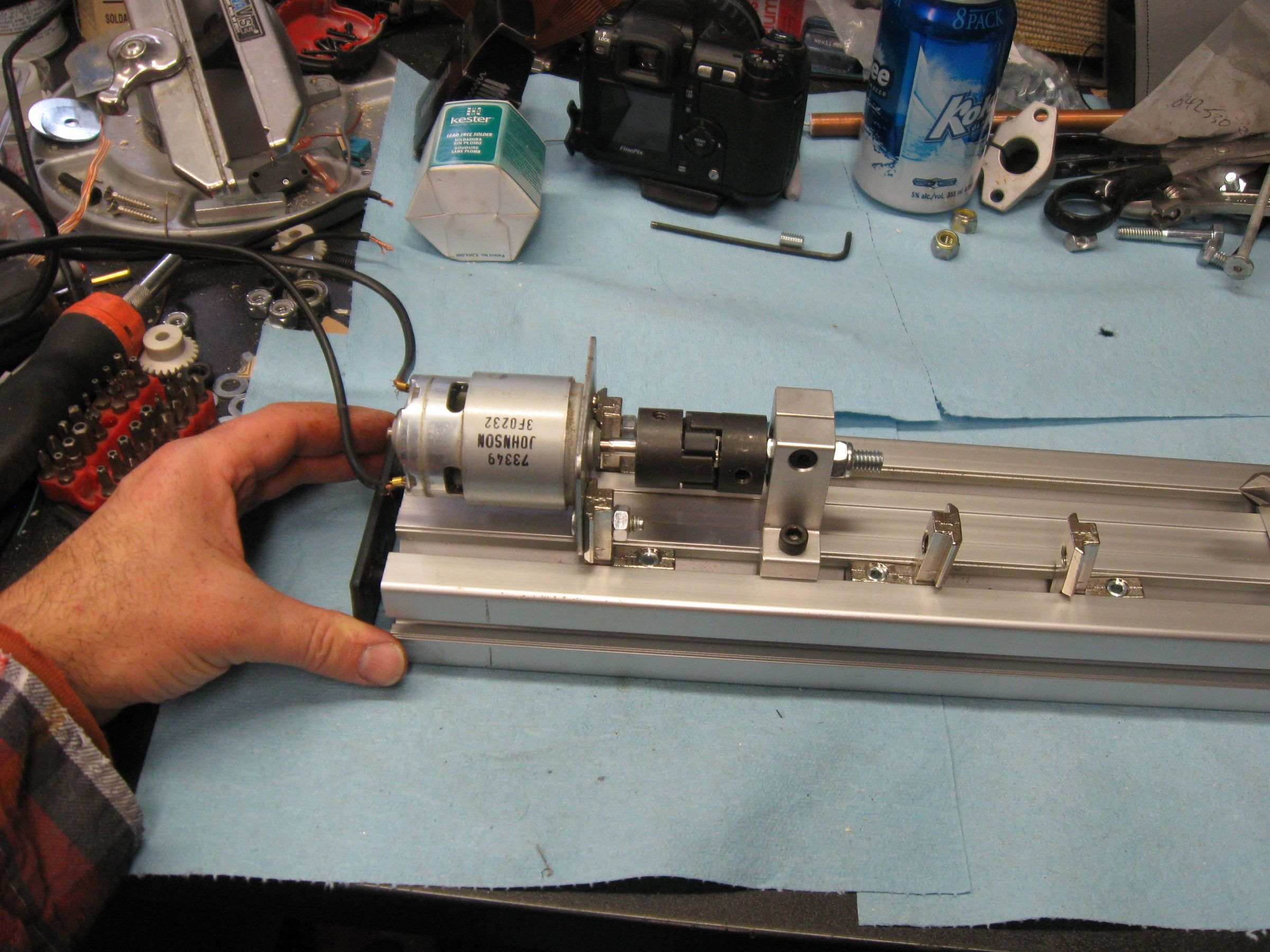Mini Metal Lathe : 9 Steps (with Pictures) - Instructables