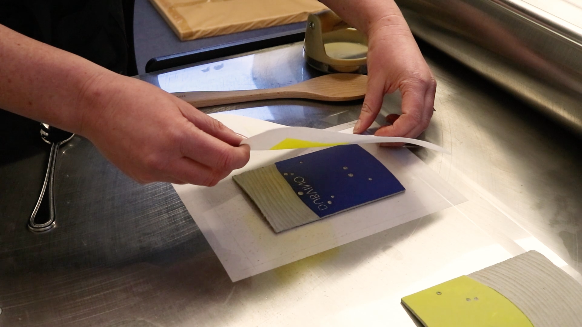 Make a Two-colour Linocut Relief Print : 12 Steps (with Pictures ...