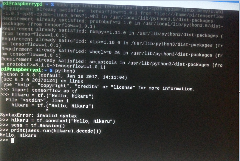 Google Tensorflow on Raspberry Pi - Instructables