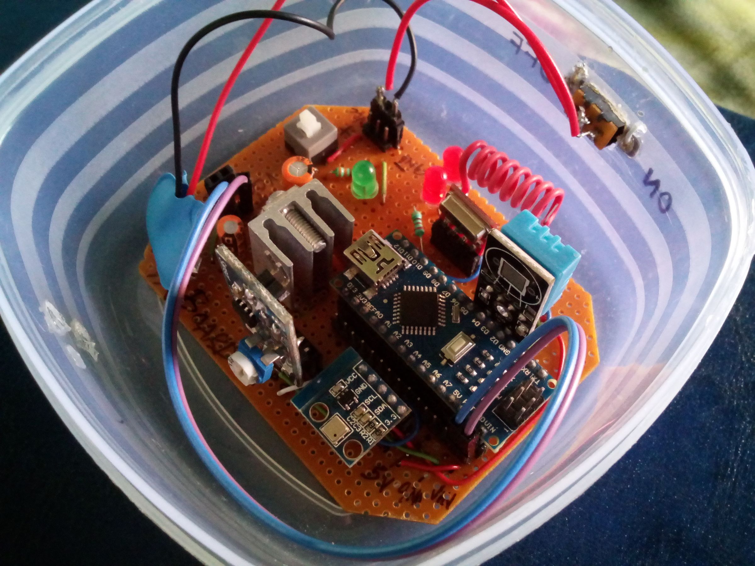 WIRELESS AUTOMATED WEATHER STATION USING ARDUINO : 8 Steps (with ...