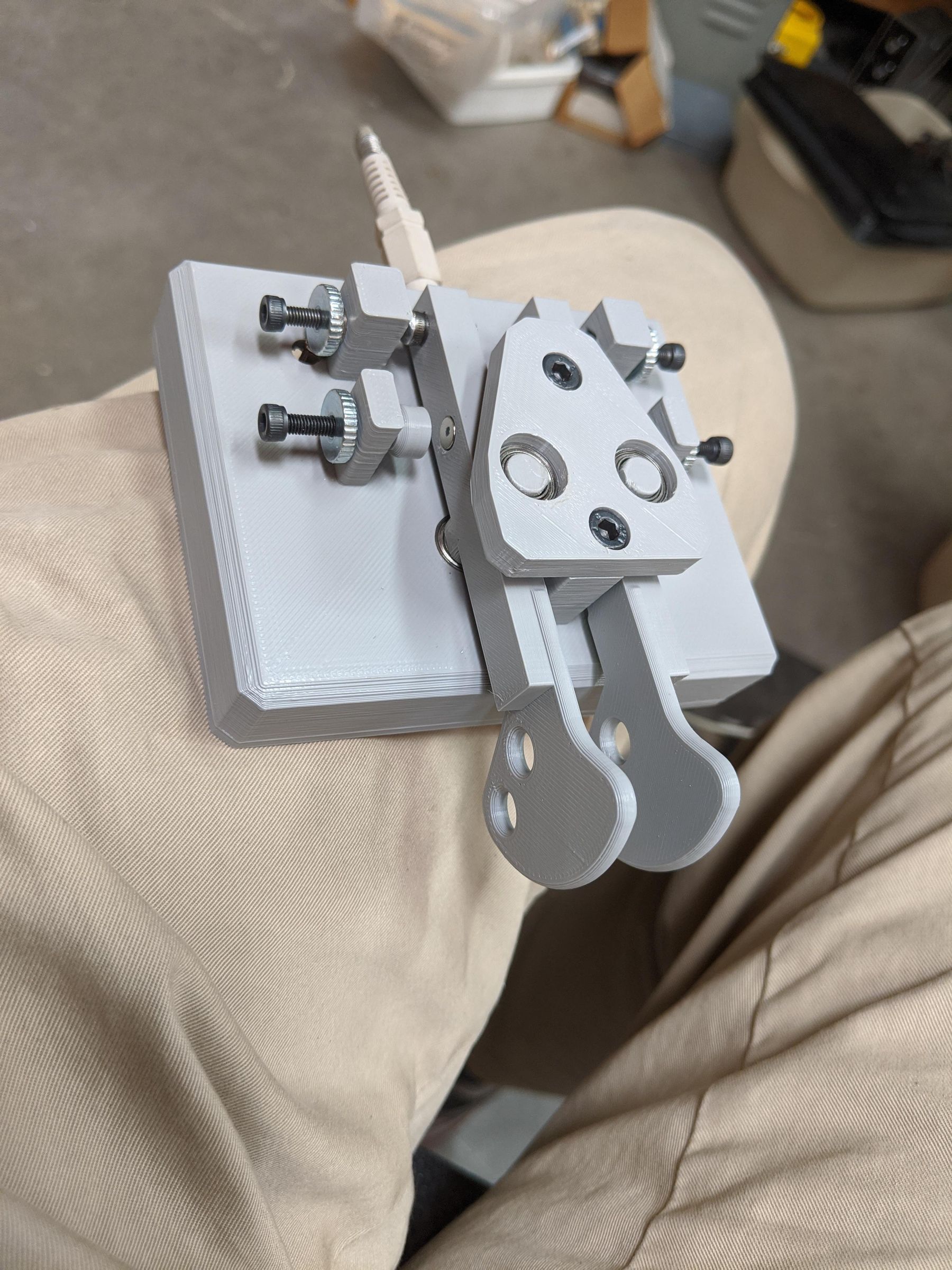 3D Printed Twin Paddle Cw Key (566grs.) : 21 Steps (with Pictures ...