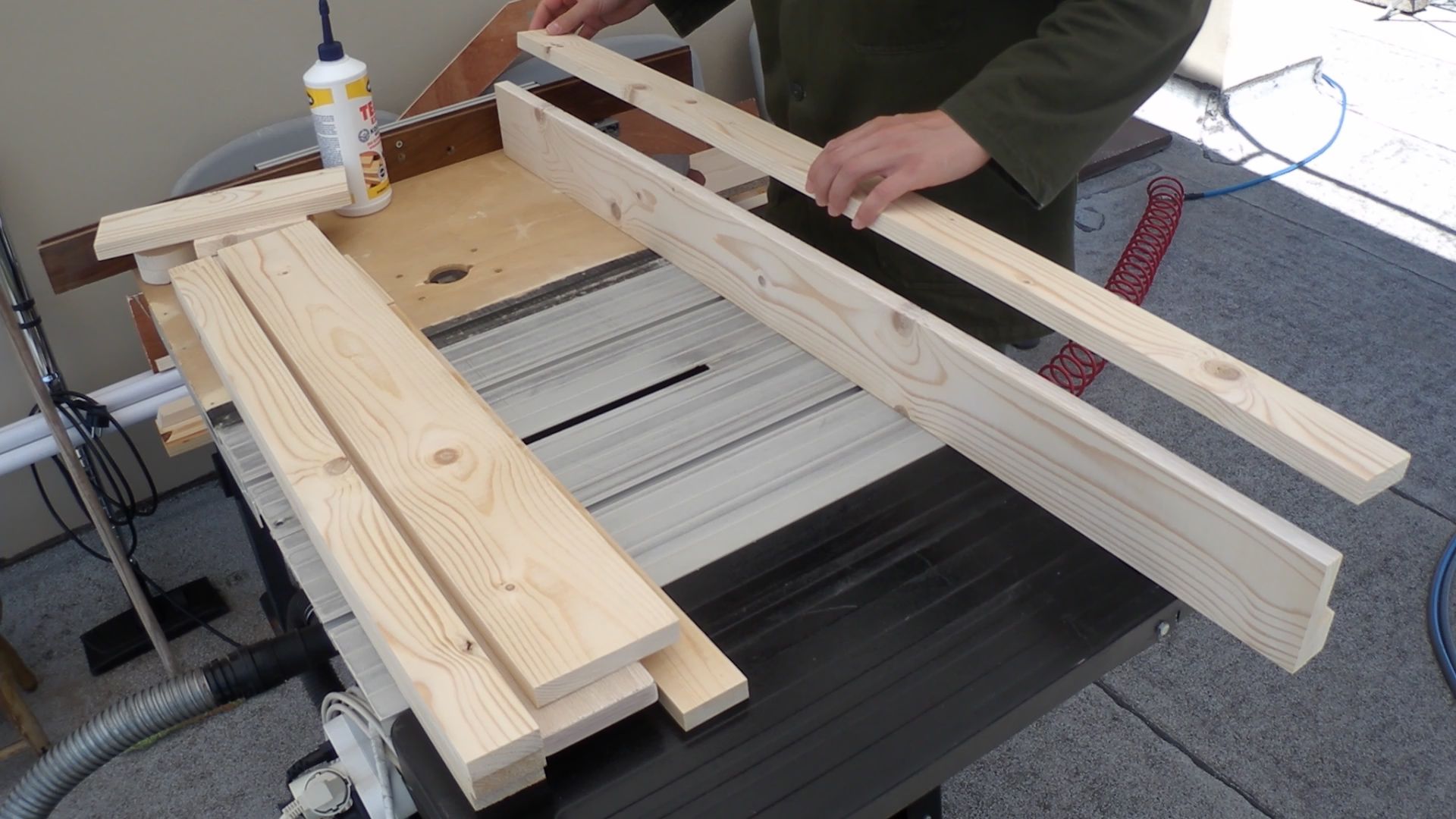 Homemade Table Saw Fence System | Easy Simple New Style : 25 Steps ...
