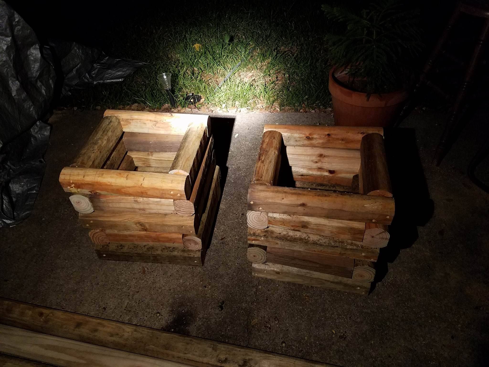 Diy Log Bench : 6 Steps (with Pictures) - Instructables