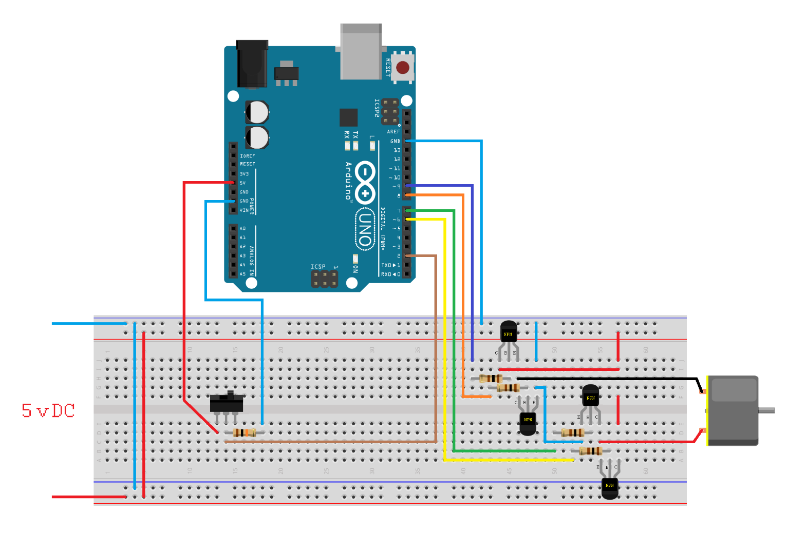 Arduino & Full Bridge Motor Drives : 6 Steps (with Pictures ...