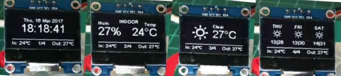 IoT Made Simple: Home Weather Station With NodeMCU and OLED : 6 Steps ...