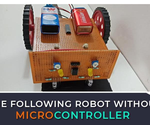 How to Make Line Following Robot Without Using Microcontroller : 11 ...
