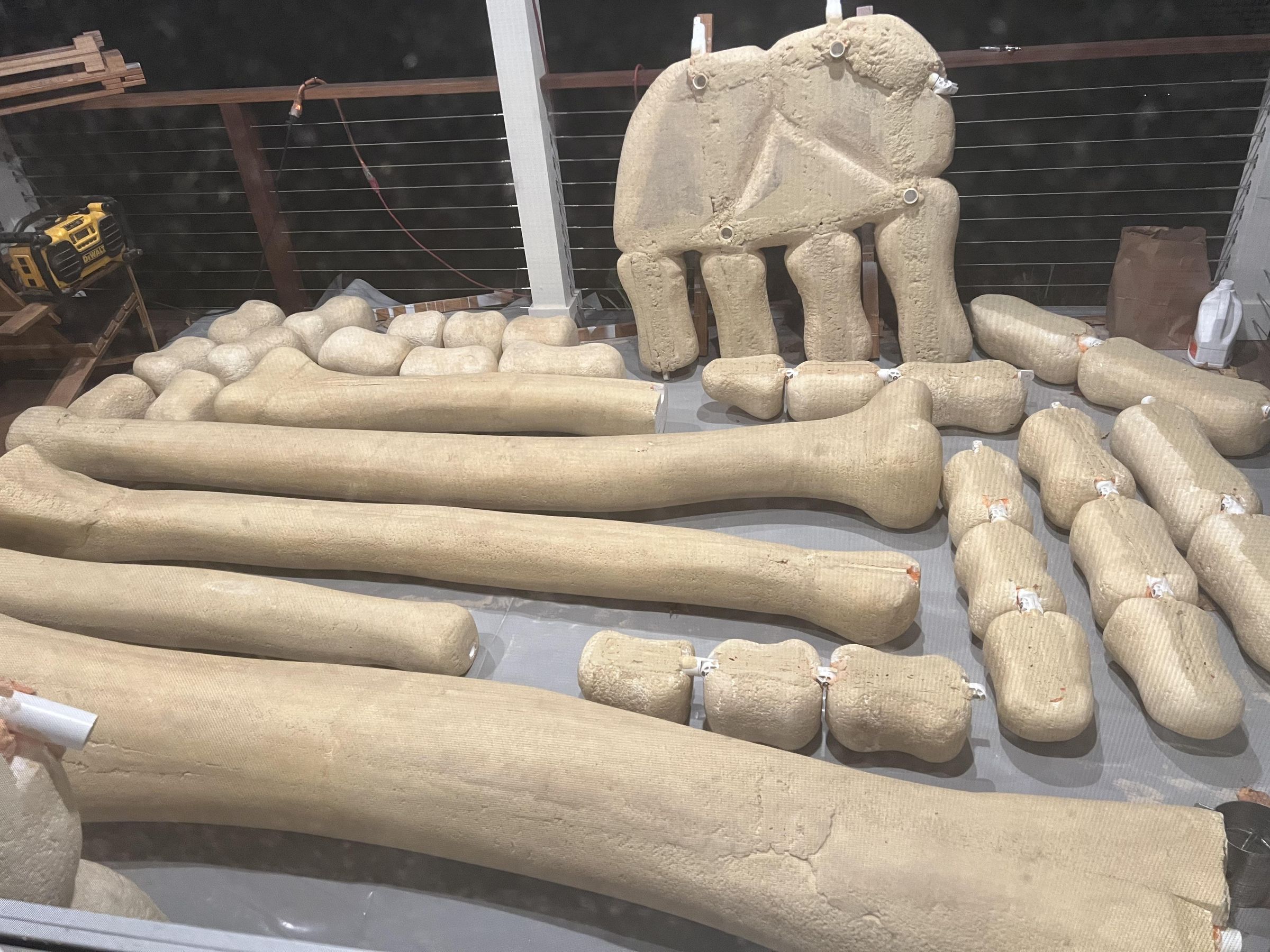 Over Sized Skeleton Breaking Out of My Home : 11 Steps (with Pictures ...