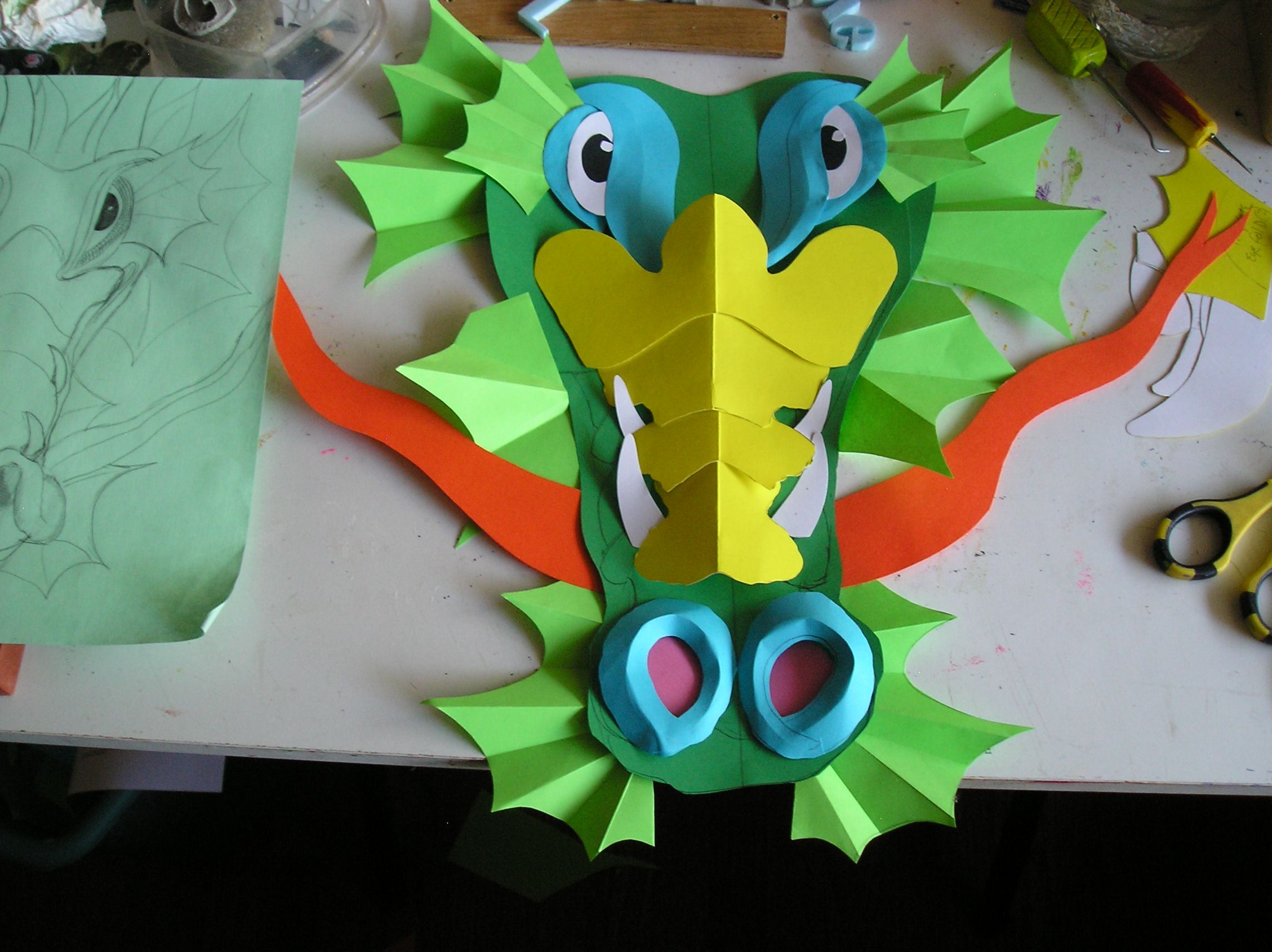 Make a Cardboard Dragon! : 6 Steps - Instructables
