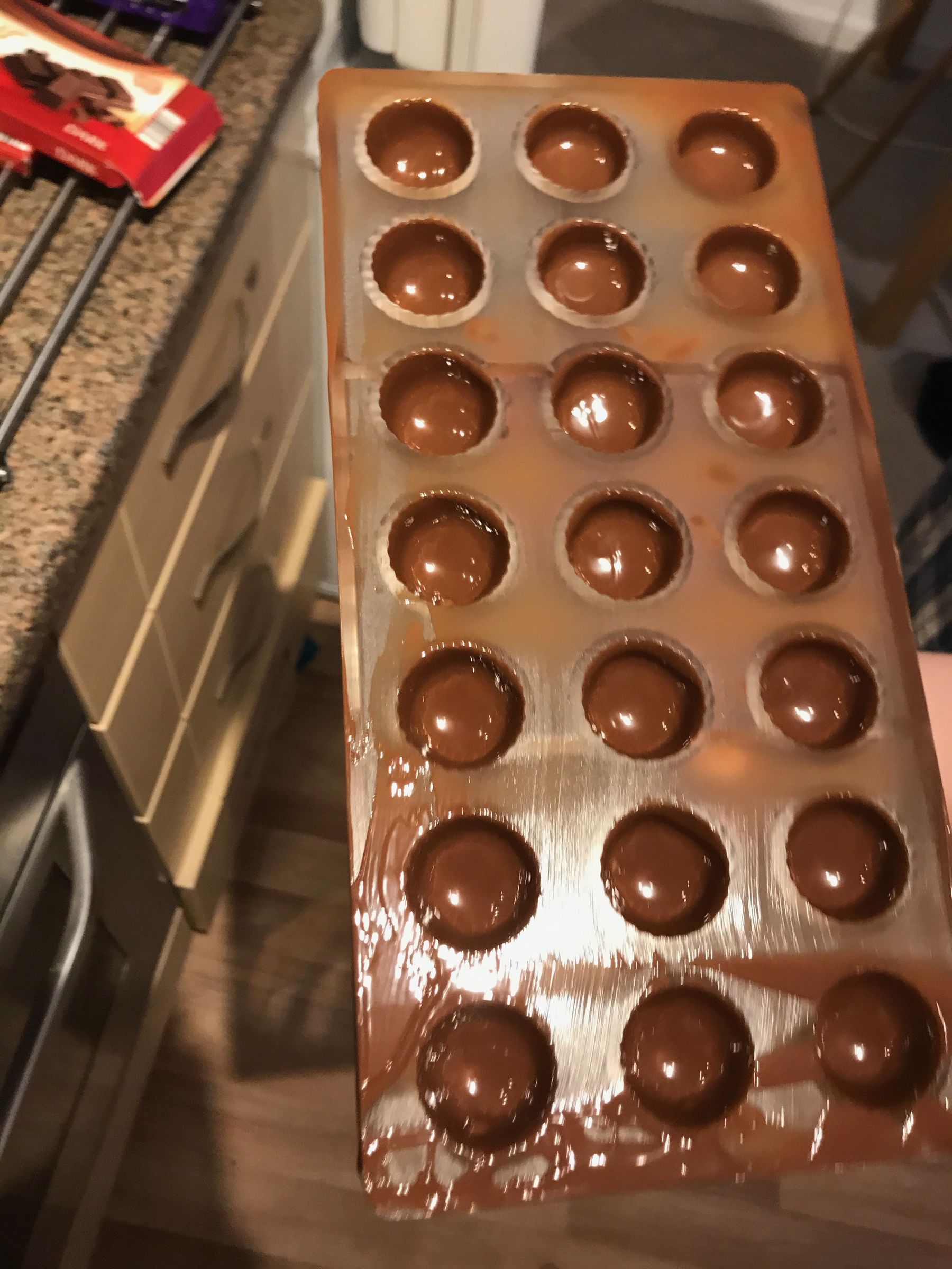 How to Temper Chocolate and Make Filled Chocolates : 9 Steps (with ...