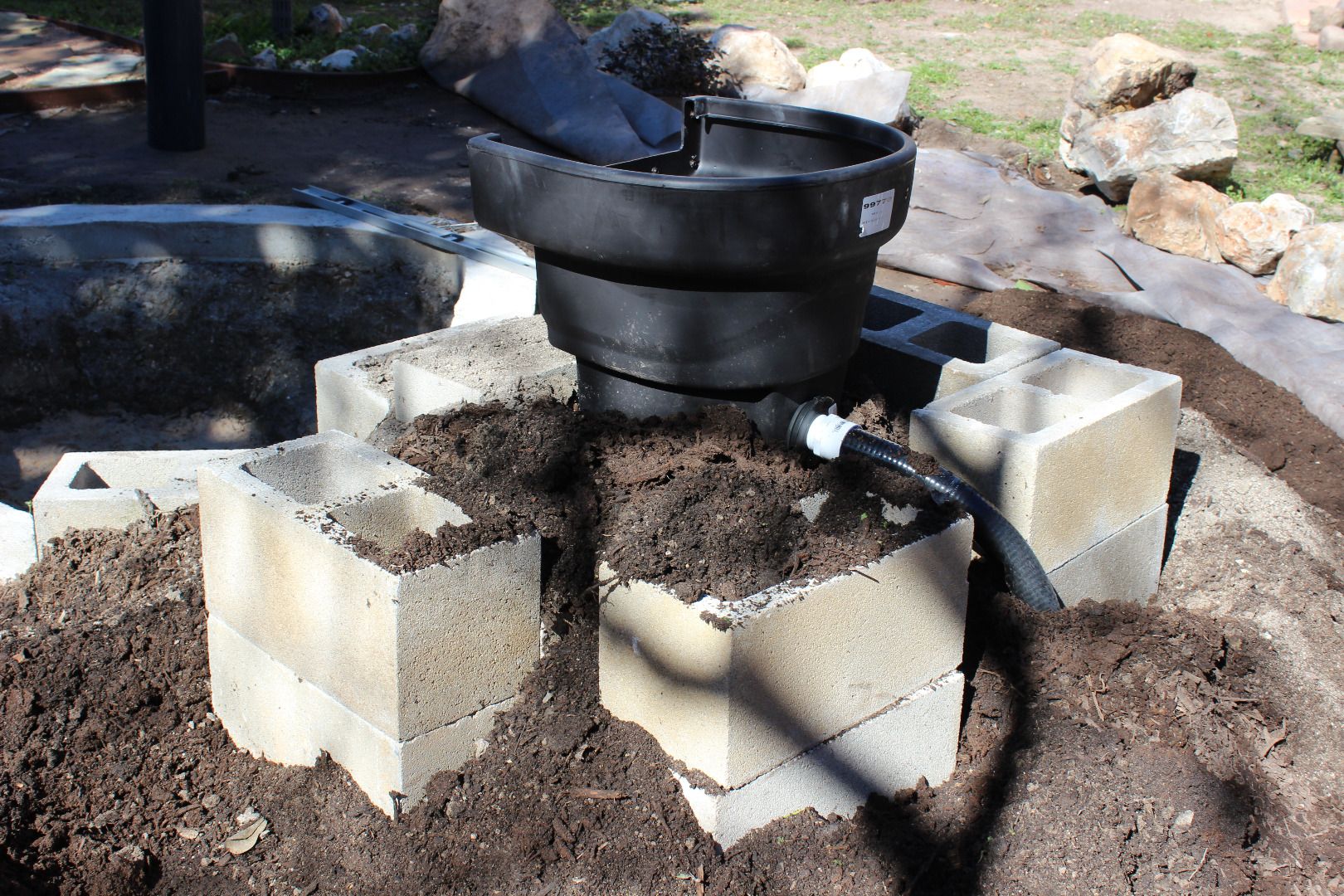 New Pond Install With Waterfall - Instructables