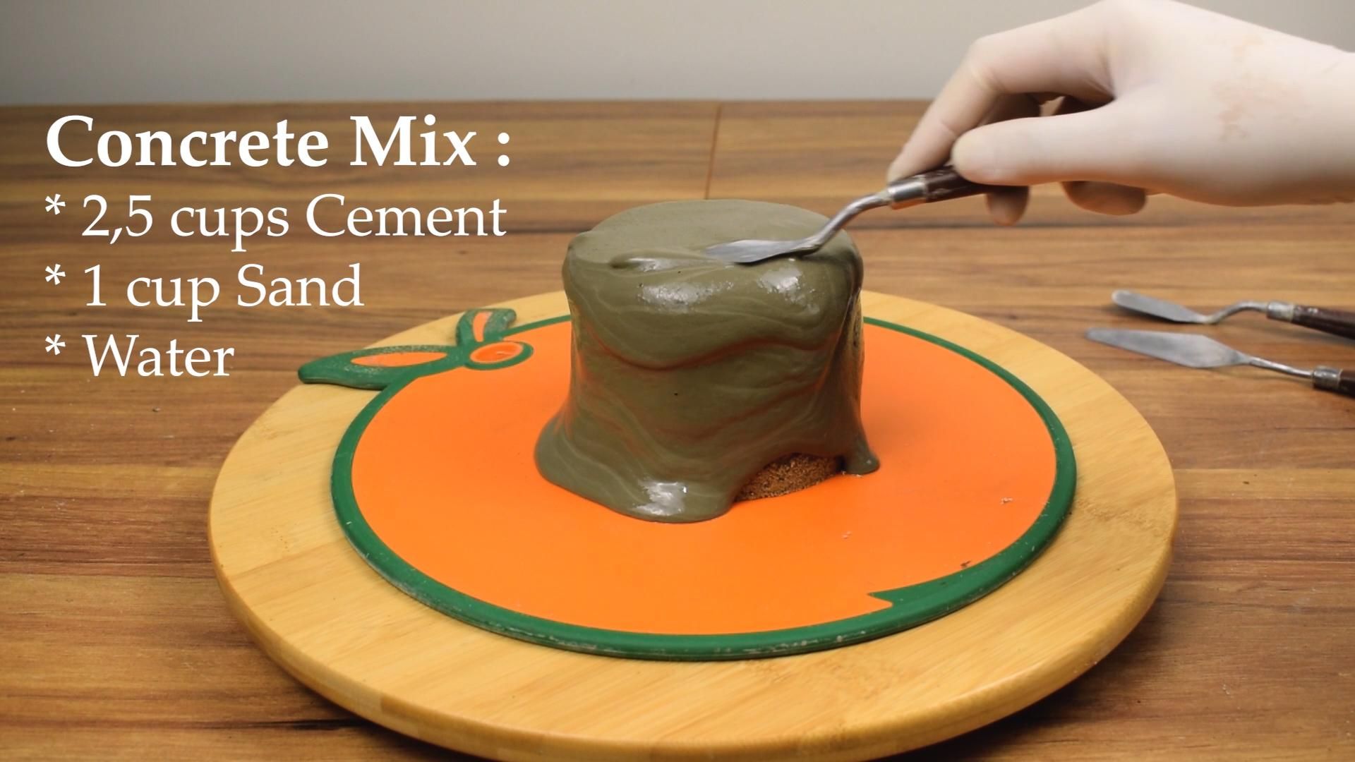 Concrete Barrel Waterfall Fountain Pot : 18 Steps (with Pictures ...