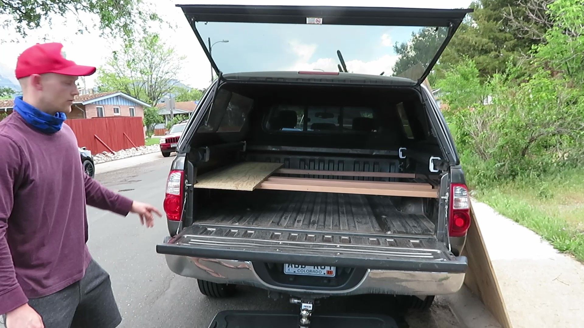 DIY Cheap Minimalist Truck Shell Camper Bed Platform : 5 Steps (with ...