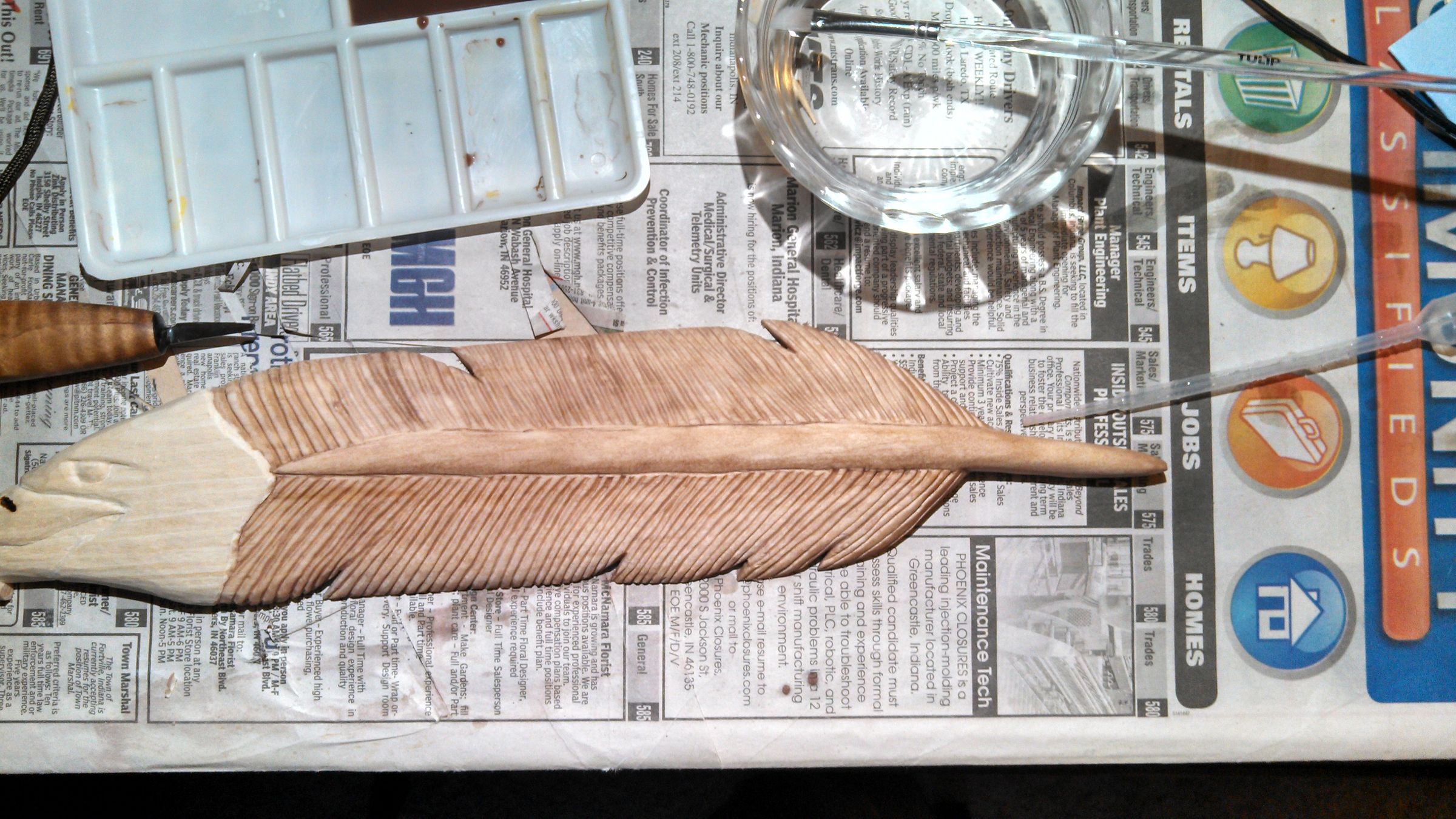 Carving a Eagle Feather : 7 Steps (with Pictures) - Instructables